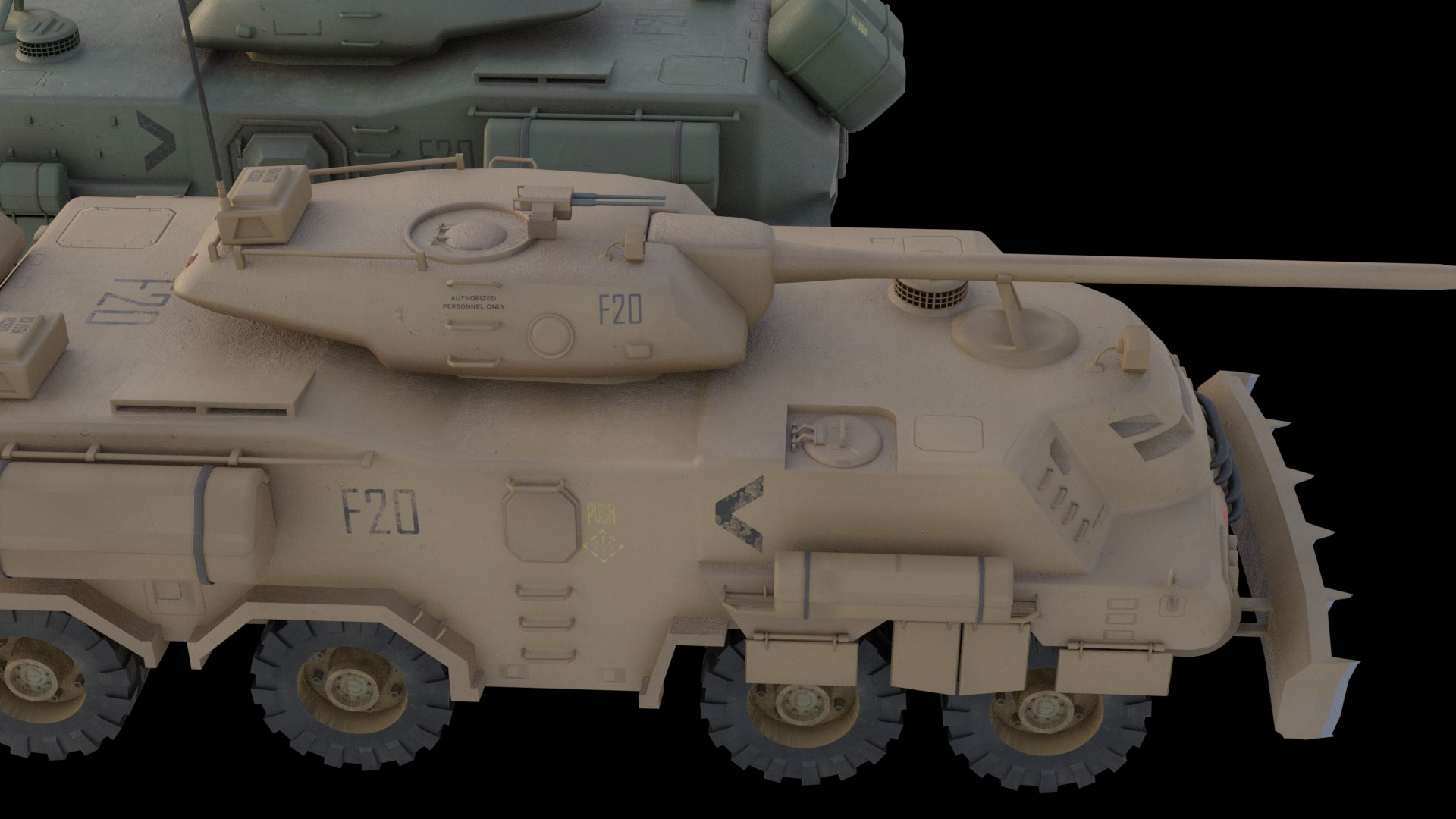3D Model Apc Tank - TurboSquid 1681312