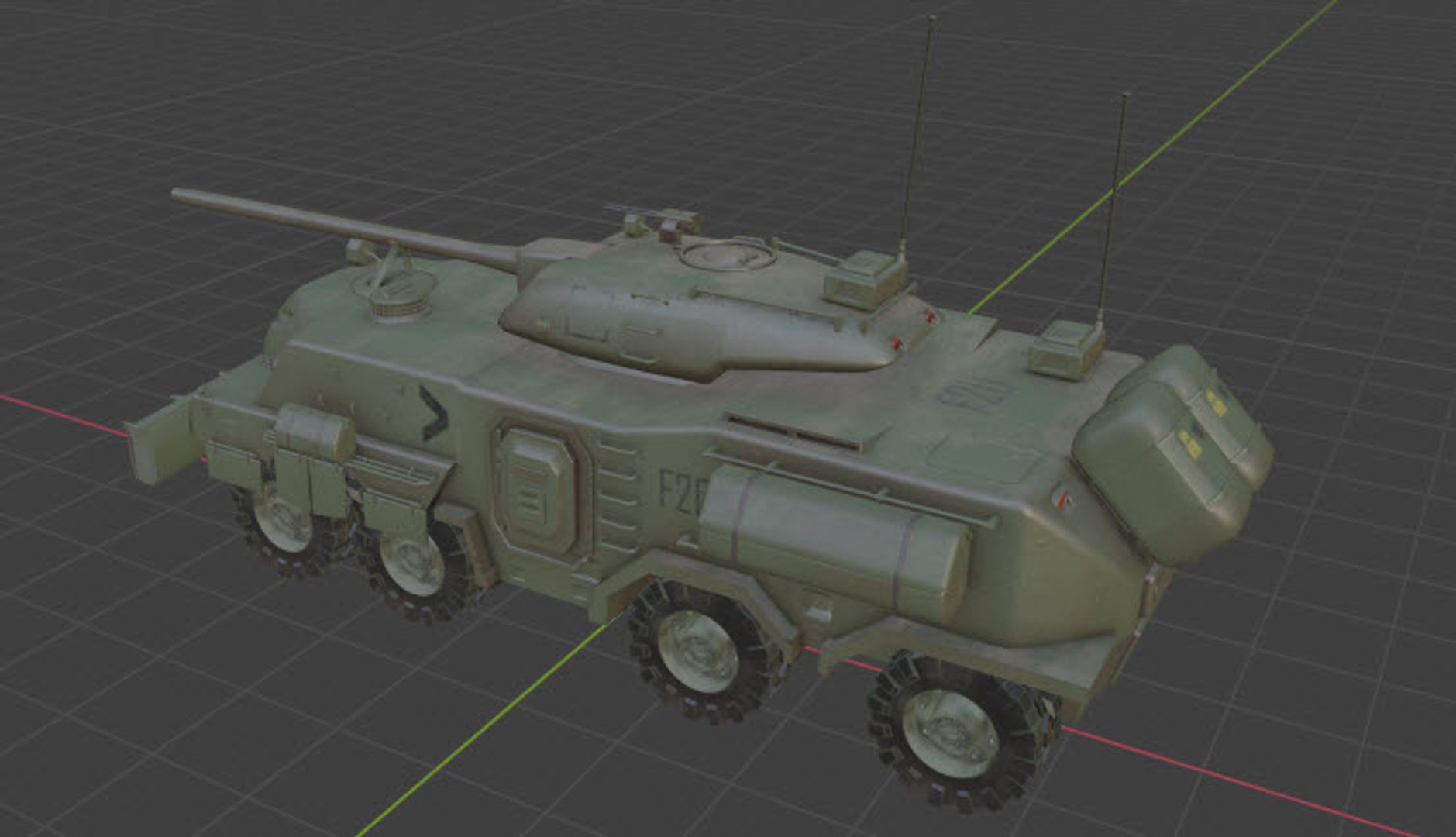 3D Model Apc Tank - TurboSquid 1681312