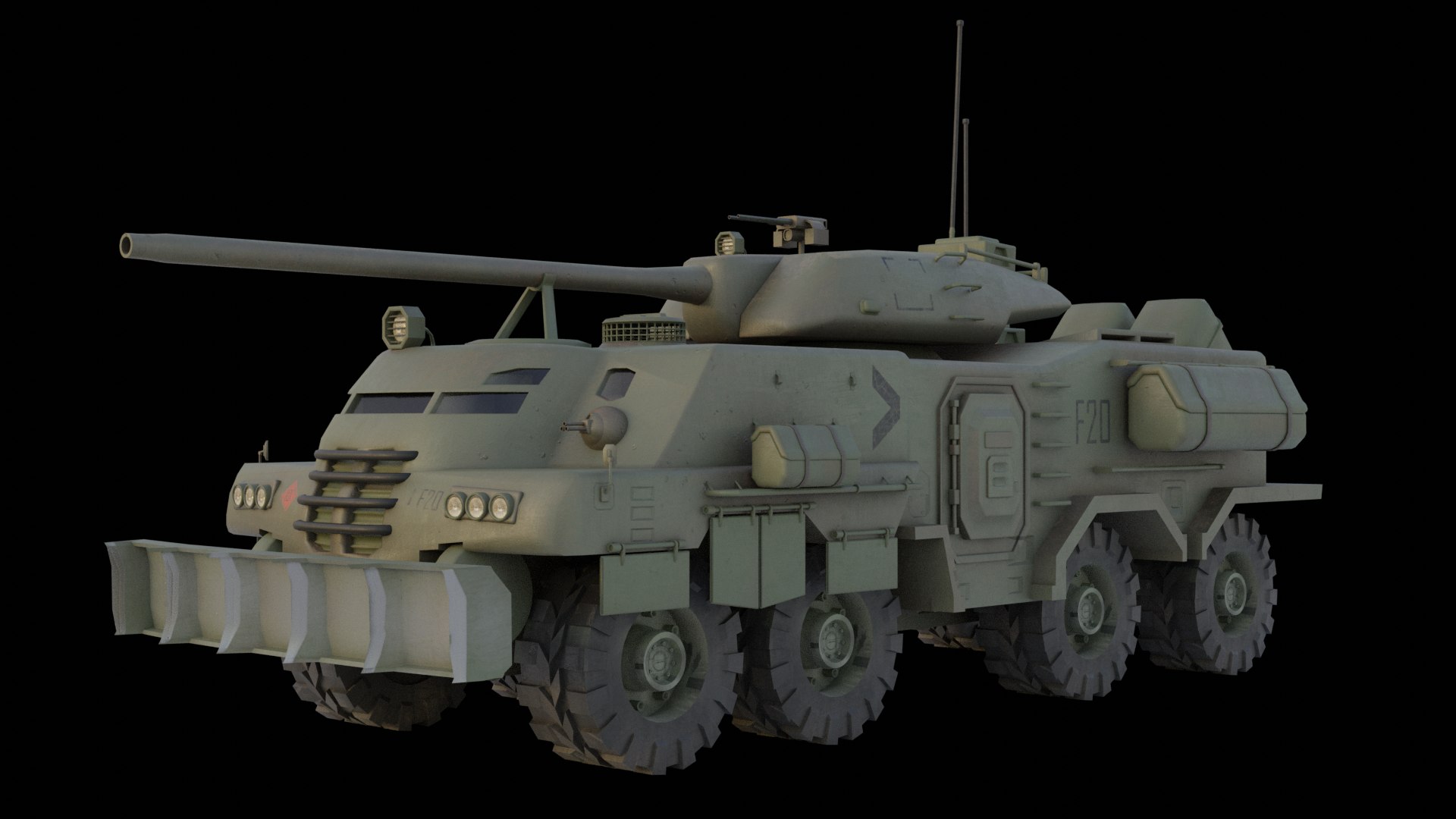 3D Model Apc Tank - TurboSquid 1681312