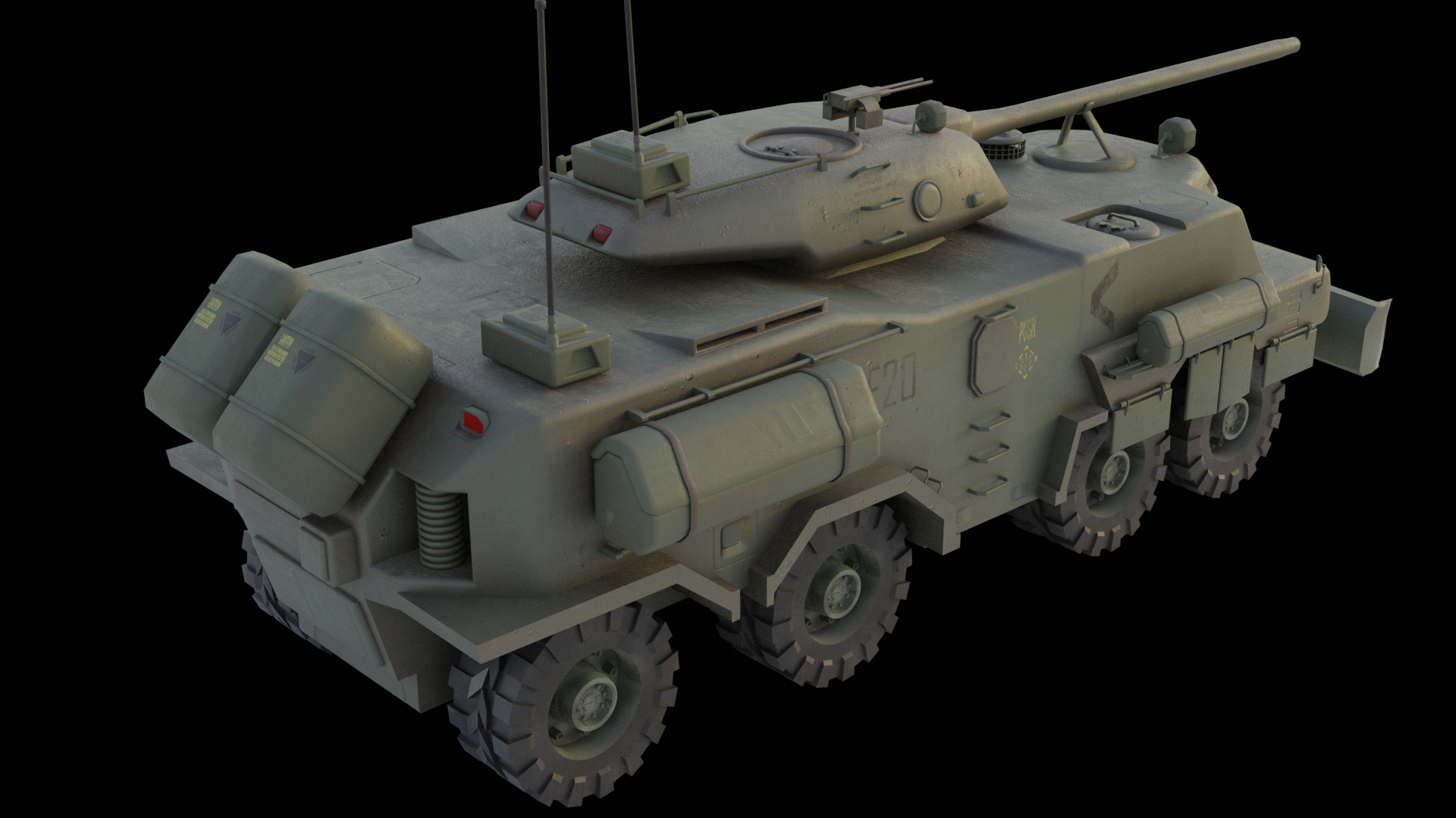 3D model apc tank - TurboSquid 1681312