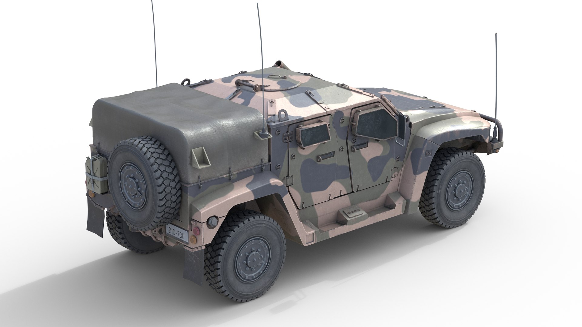 Hawkei PMV 4x4 Military Utility Vehicle 3D - TurboSquid 2342312