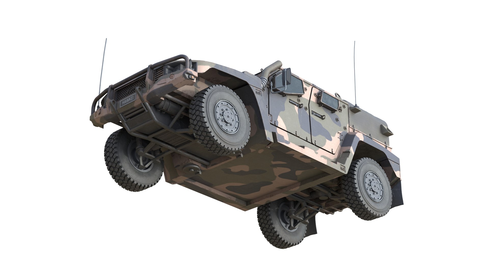 Hawkei PMV 4x4 Military Utility Vehicle 3D - TurboSquid 2342312