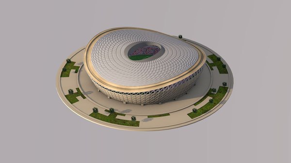 3dsmax football stadium