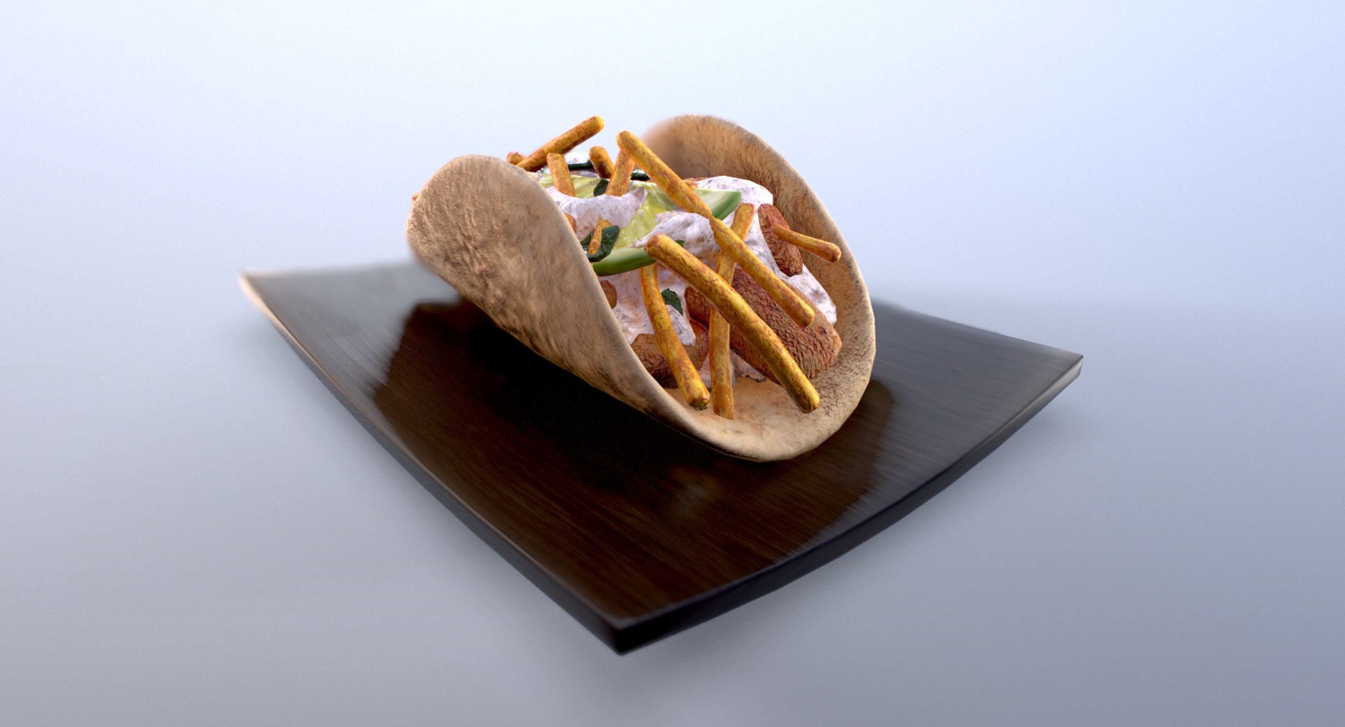 Taco Mexican 3D Model - TurboSquid 1299750