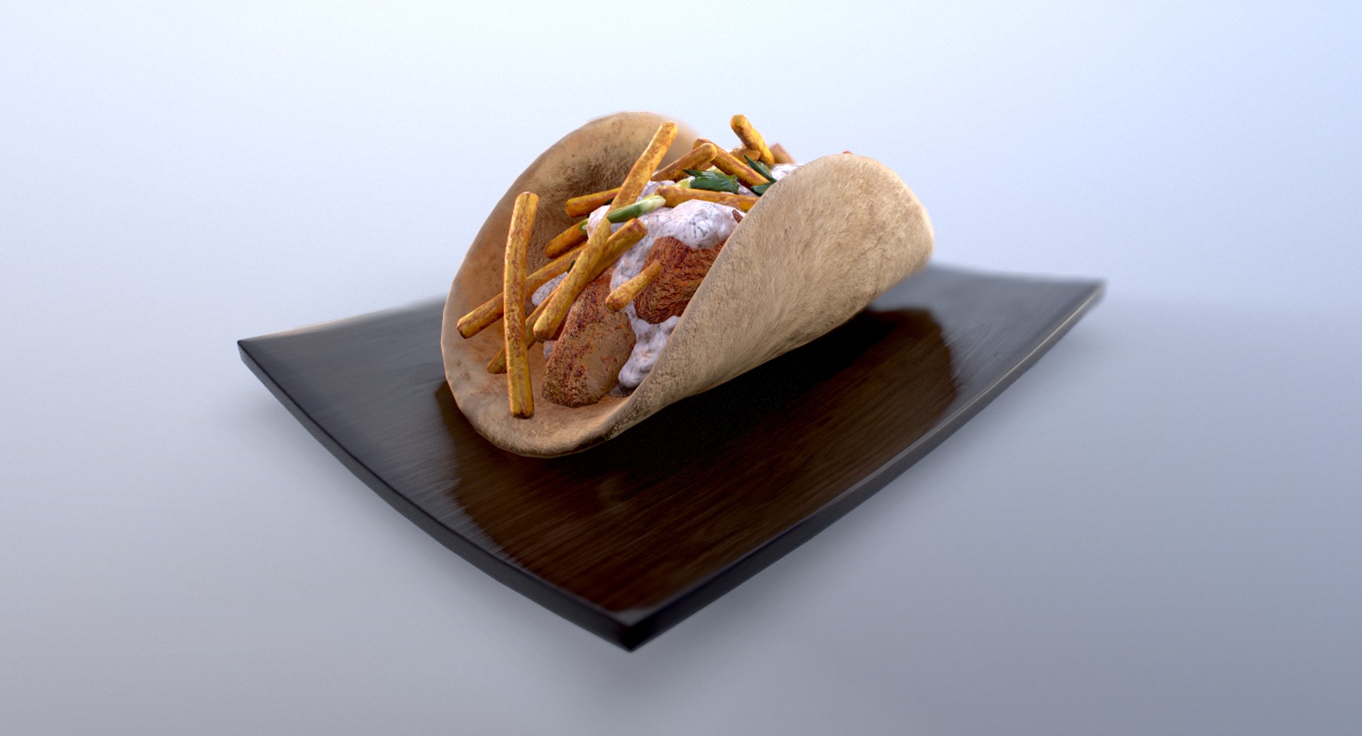 Taco Mexican 3D Model - TurboSquid 1299750