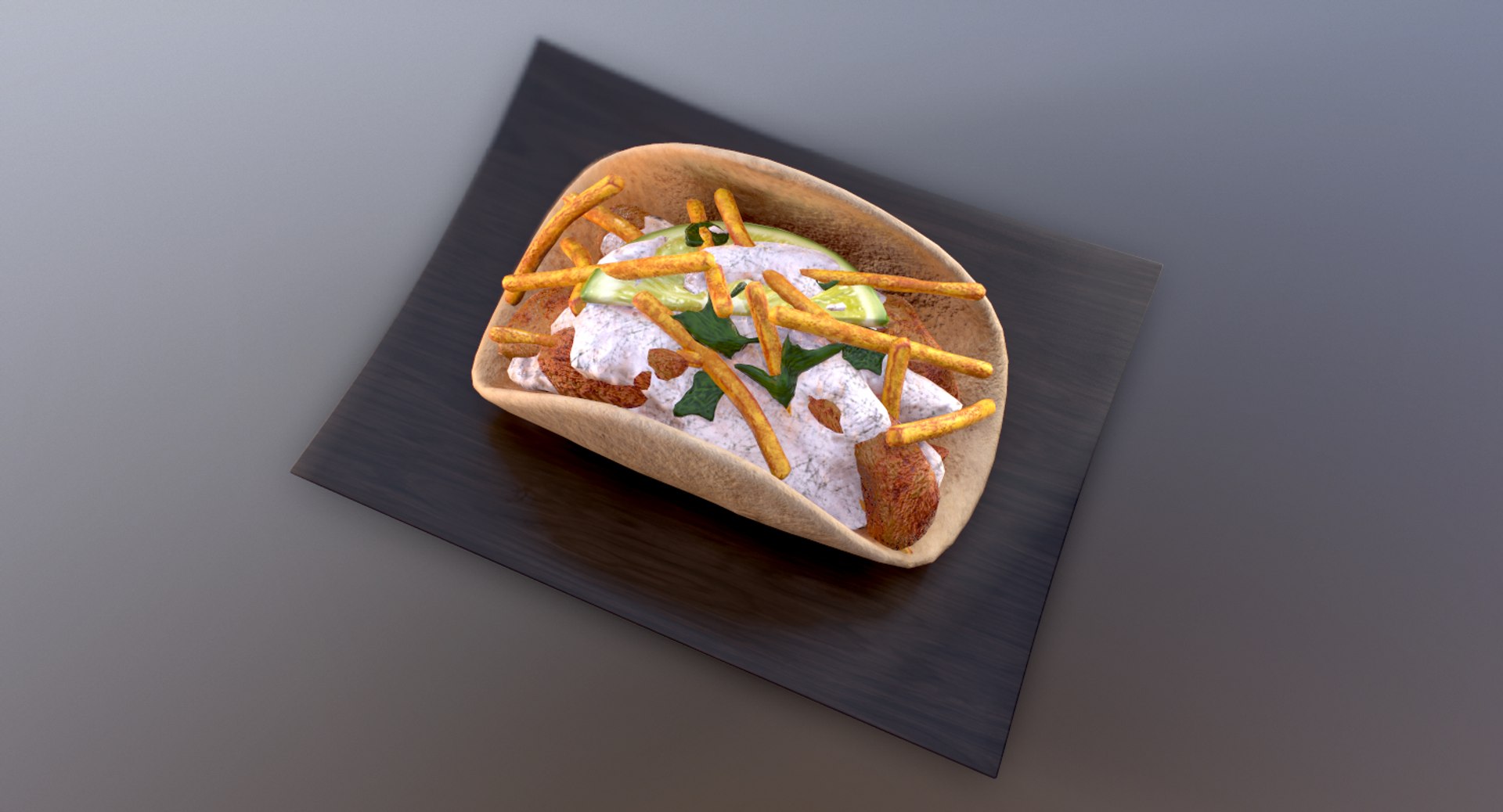 Taco Mexican 3D Model - TurboSquid 1299750