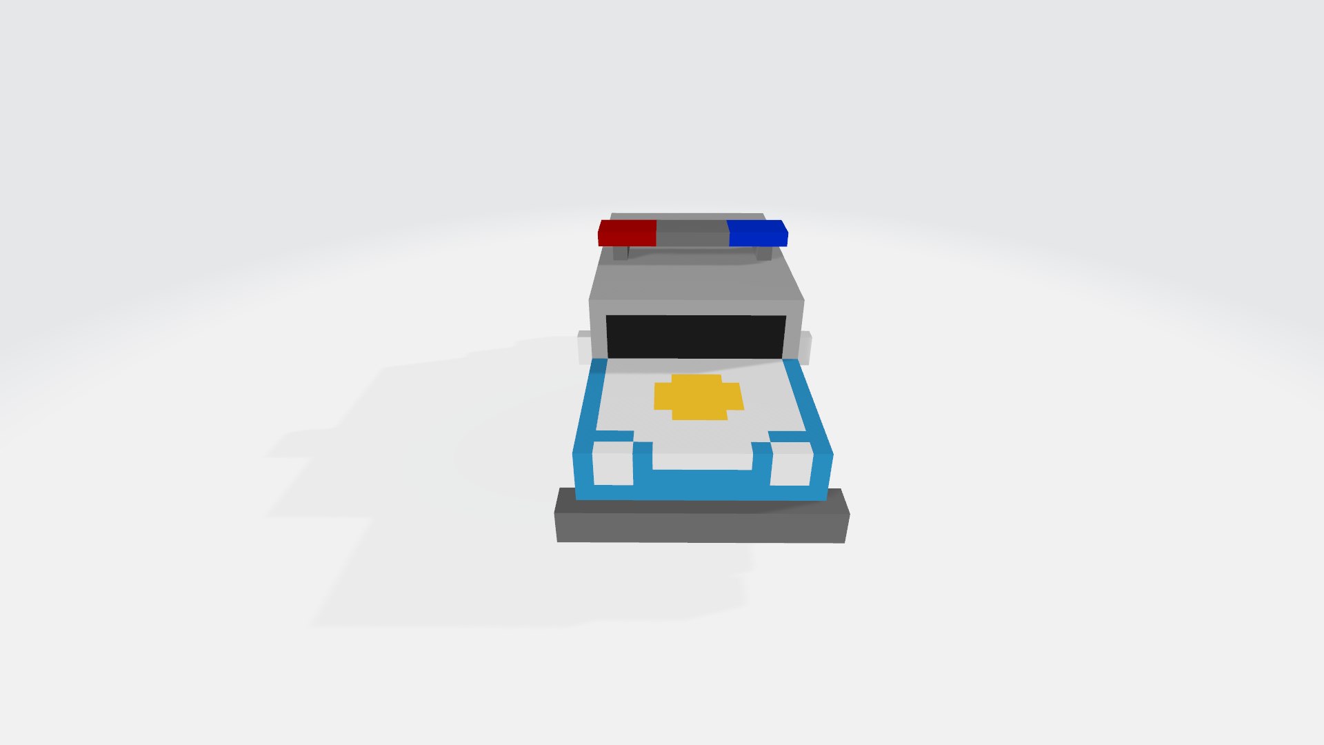 4WD Police Car Model - TurboSquid 2362351