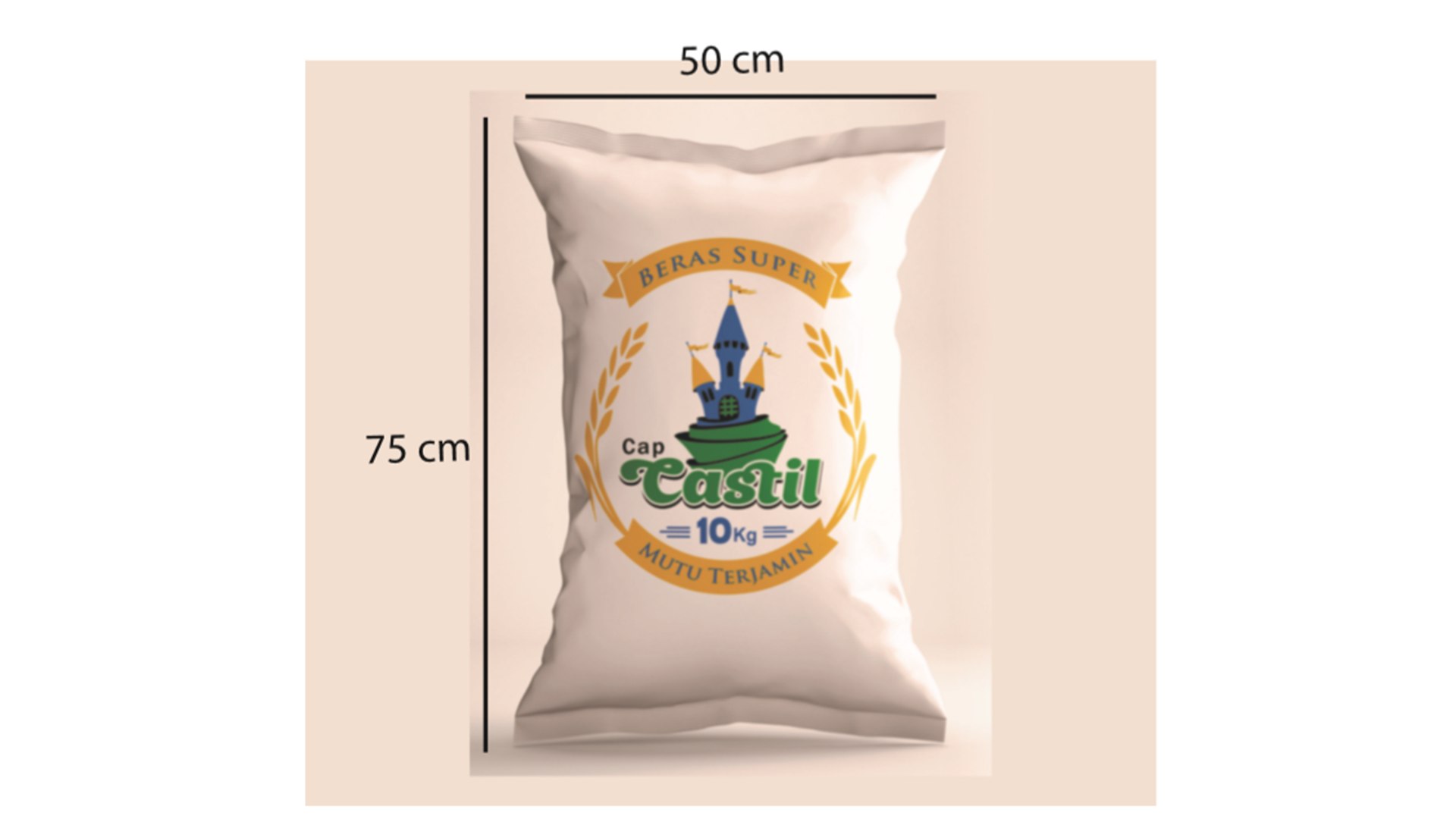 Rice Sack Mockup 3D Model - TurboSquid 2249575