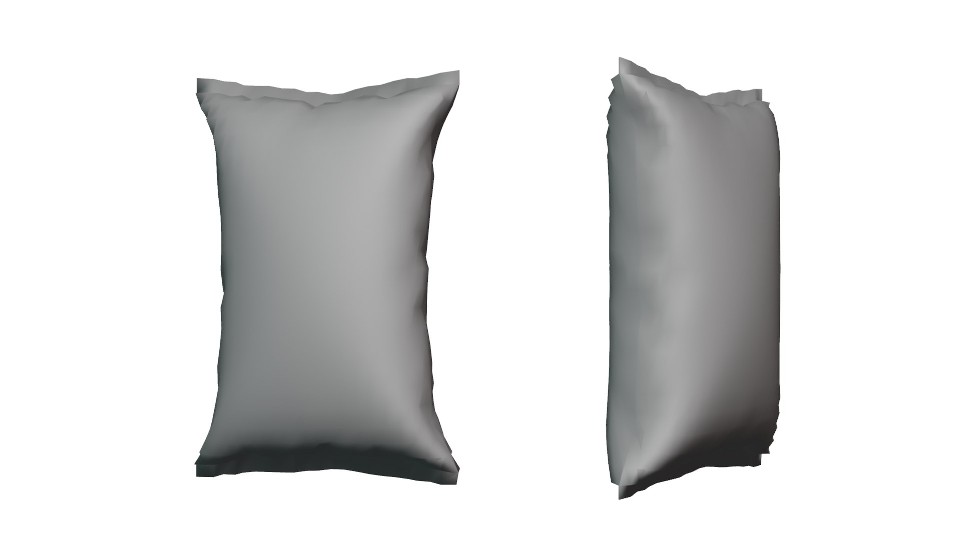 Rice Sack Mockup 3D Model - TurboSquid 2249575