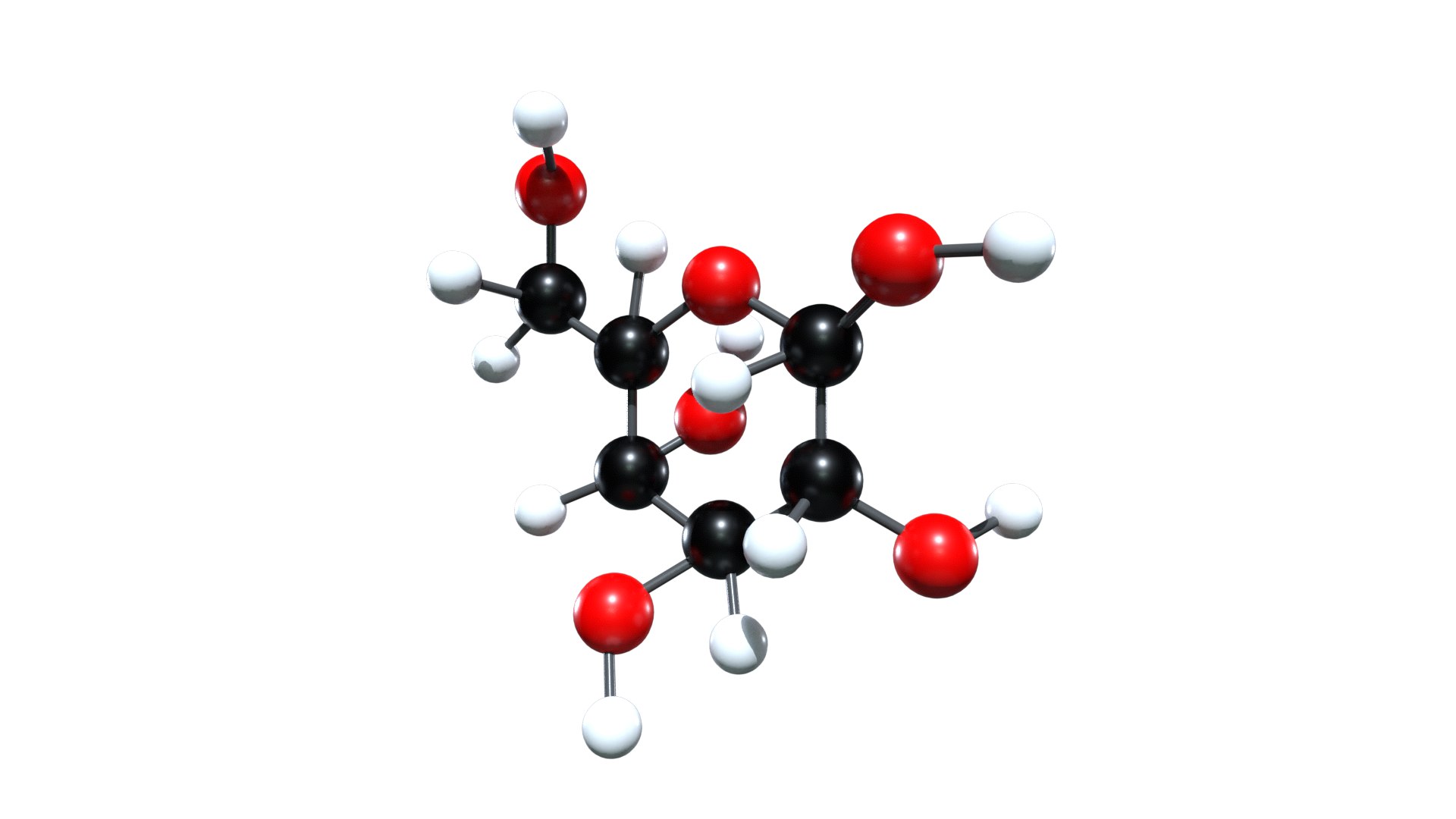 3D Glucose Molecule - TurboSquid 2309754