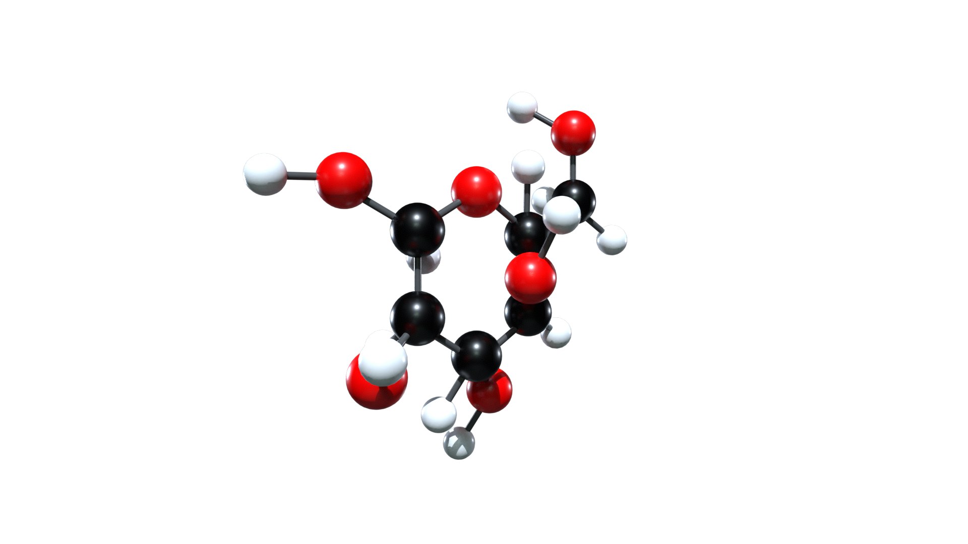 3D Glucose Molecule - TurboSquid 2309754