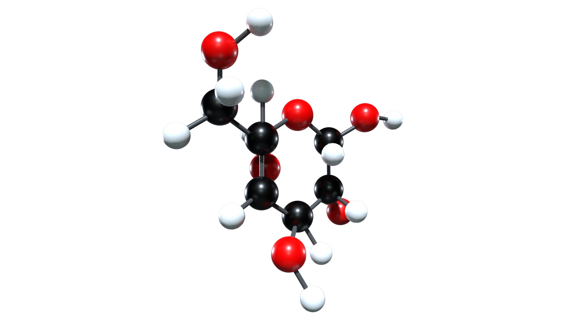 3D Glucose Molecule - TurboSquid 2309754