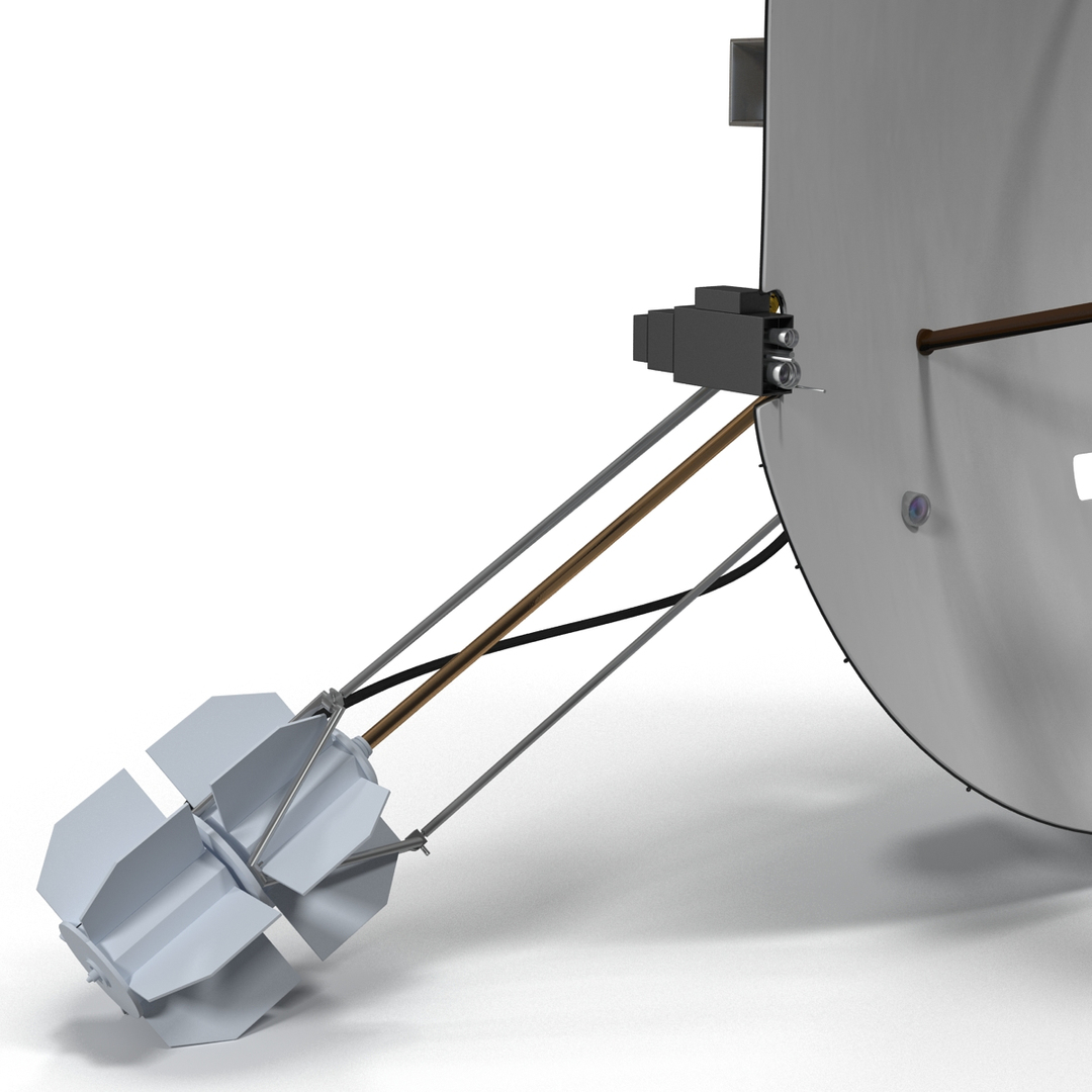 robotic space probe pioneer c4d