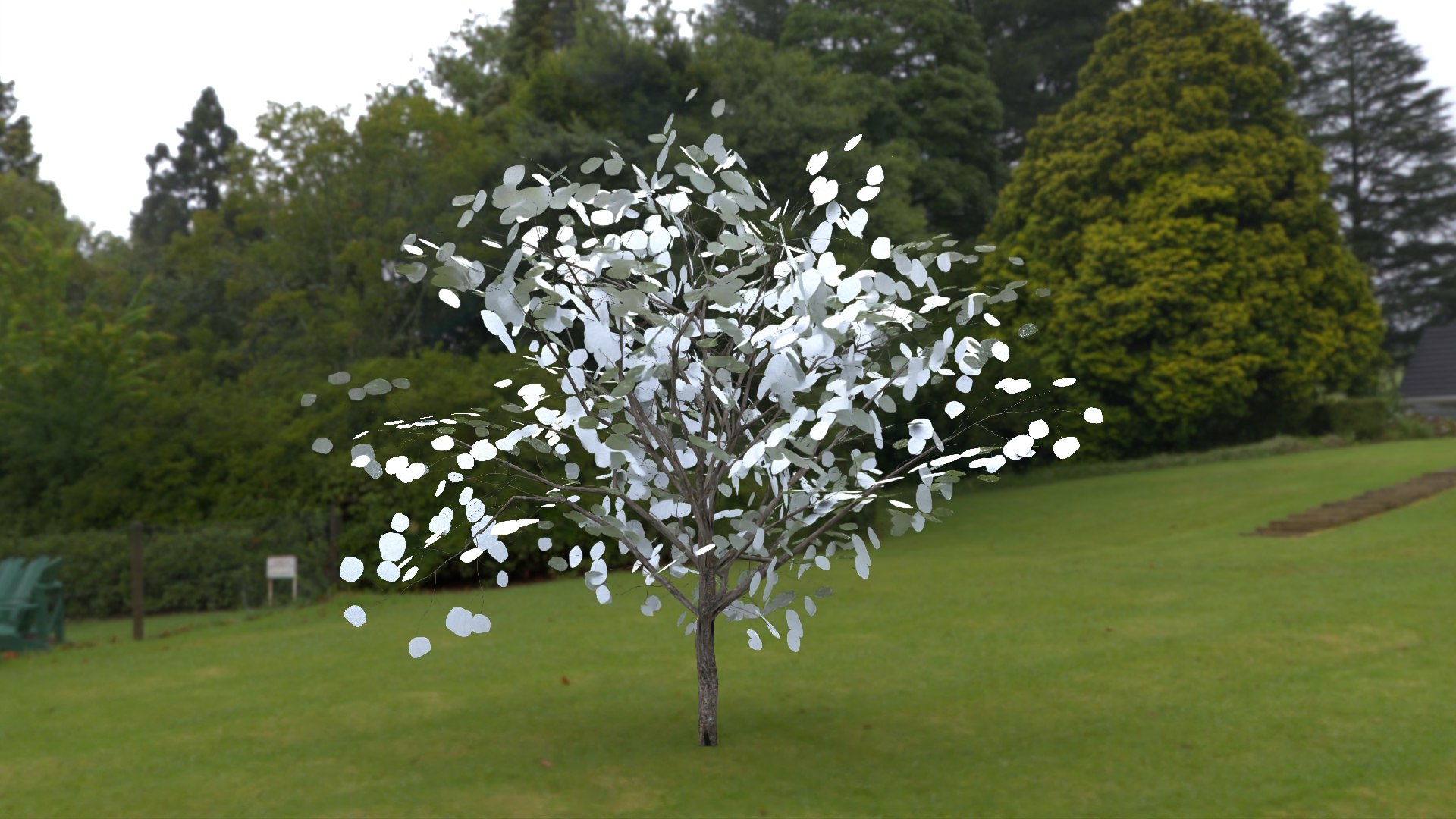 3D Jacaranda Winter Model - TurboSquid 1619208