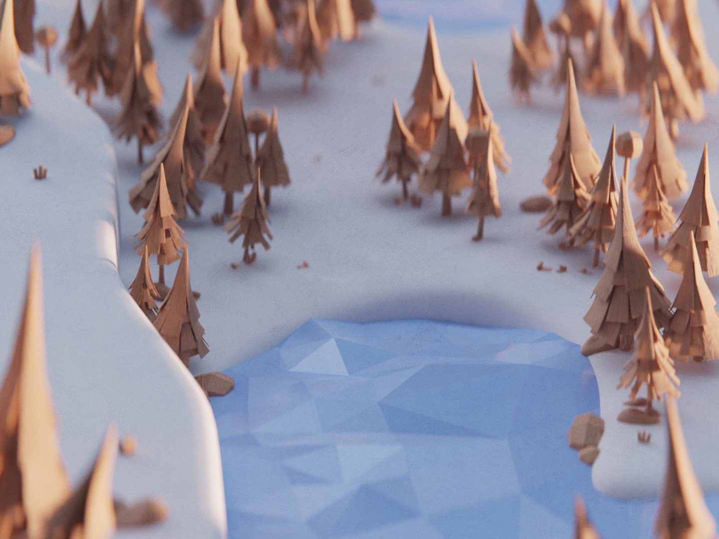 Wooden Forest Collection 3D Model - TurboSquid 2192102