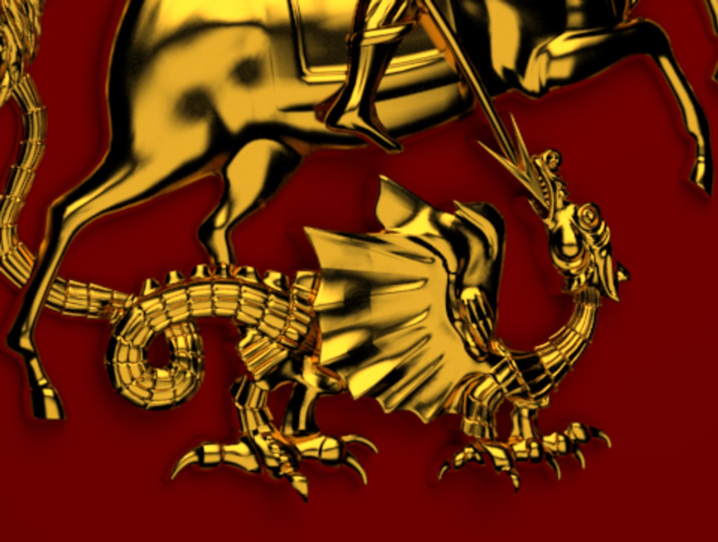 3D gerb moscow - TurboSquid 1442734