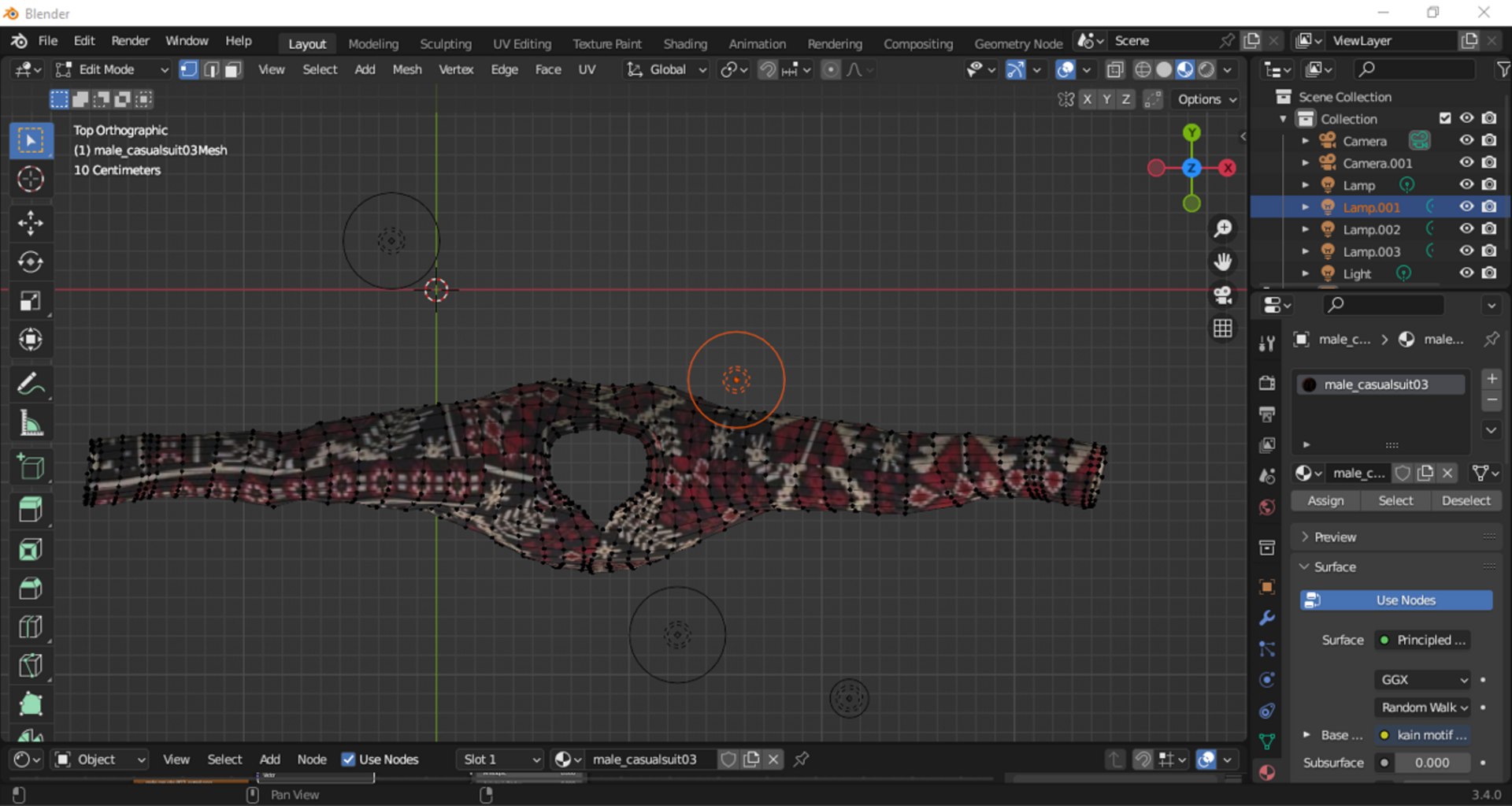 3D Toraja Shirt From Toraja Tribe - TurboSquid 2242395