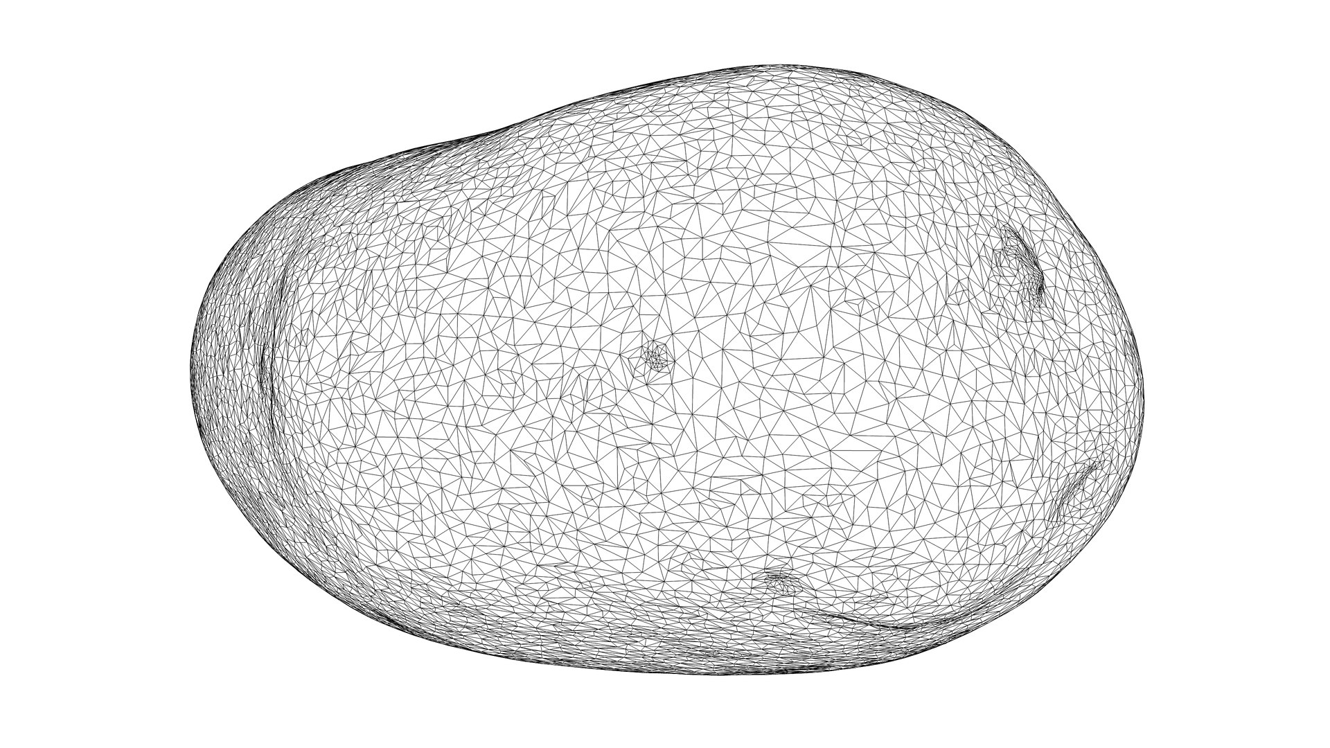 3D Photorealistic 3D Scan Of Potato - TurboSquid 2231913