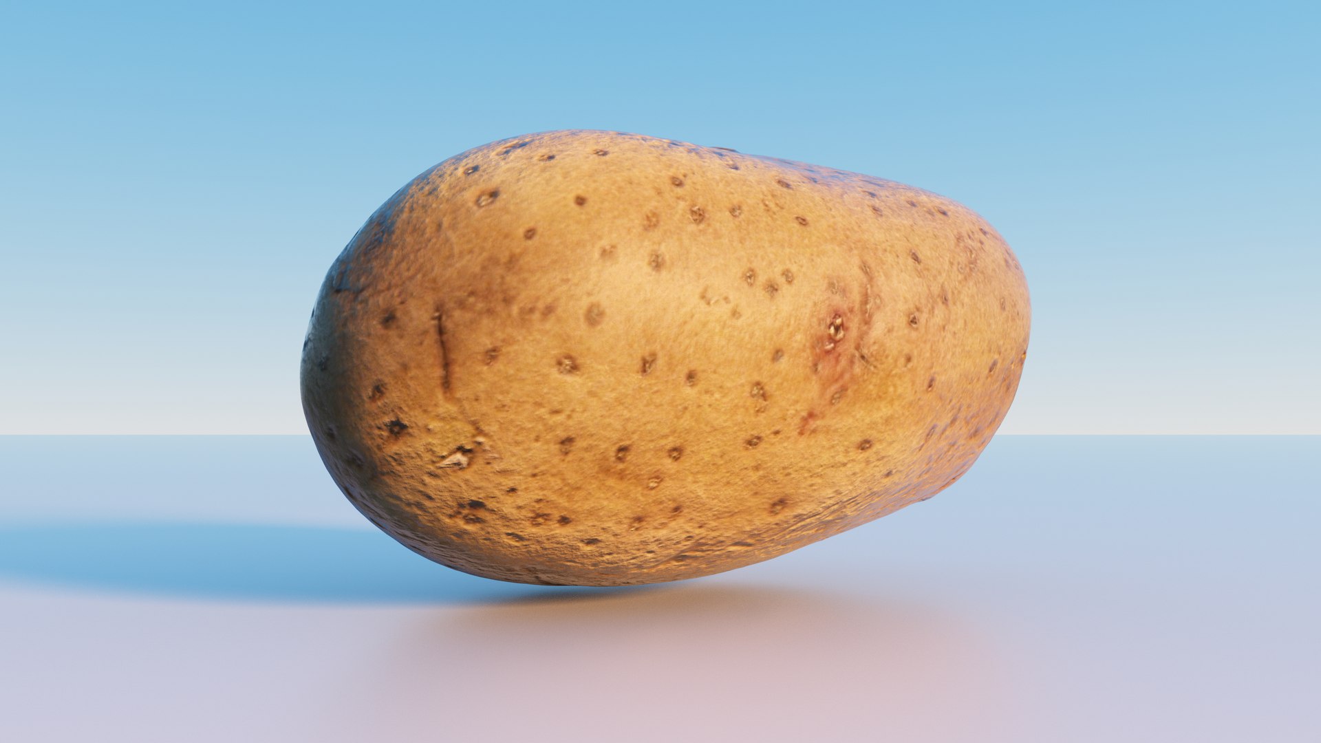 3D Photorealistic 3D Scan Of Potato - TurboSquid 2231913