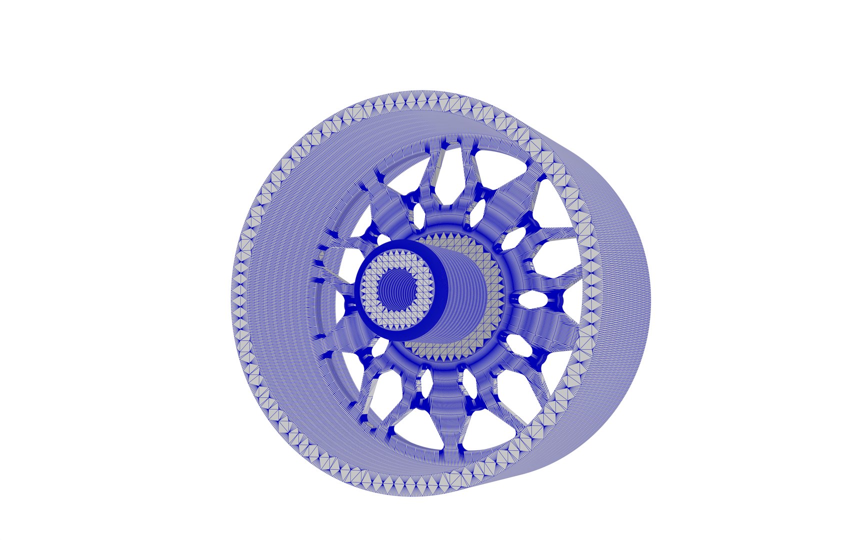 3D Model AMERICAN RACING CKH03 ORION CC WHEEL RIM - TurboSquid 2147914