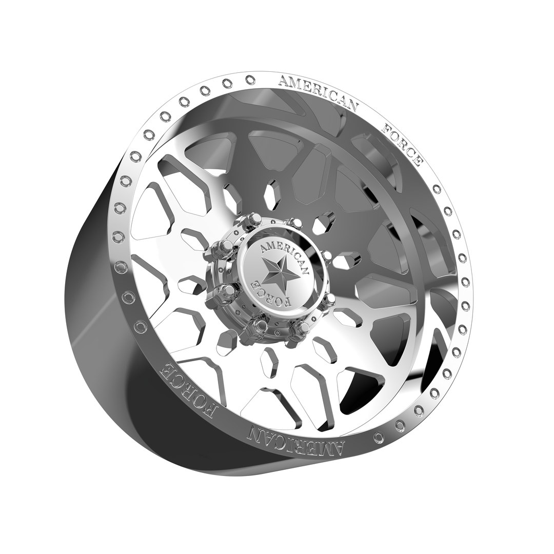 3D Model AMERICAN RACING CKH03 ORION CC WHEEL RIM - TurboSquid 2147914