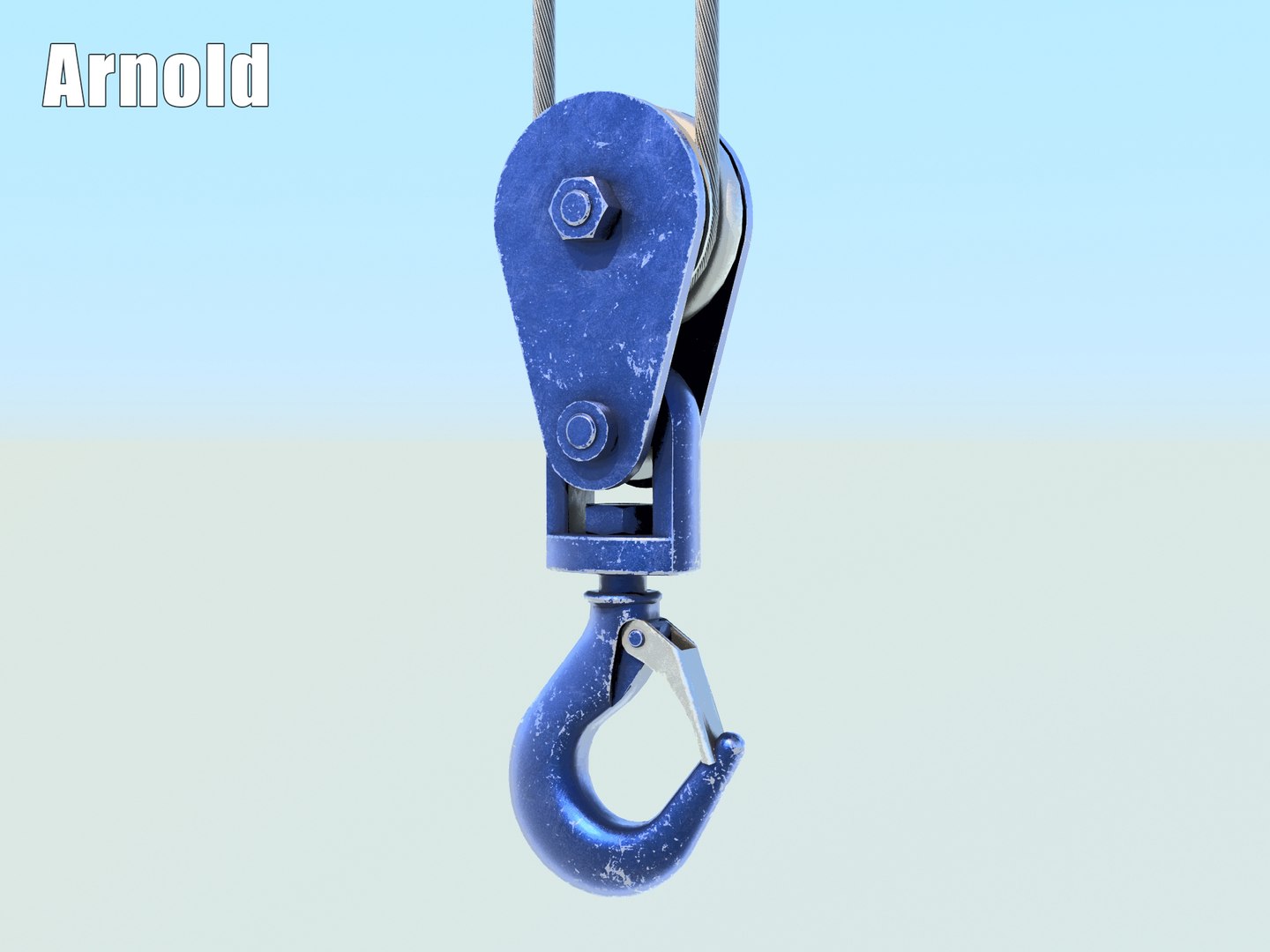 3D Crane Hook Model - TurboSquid 1812733
