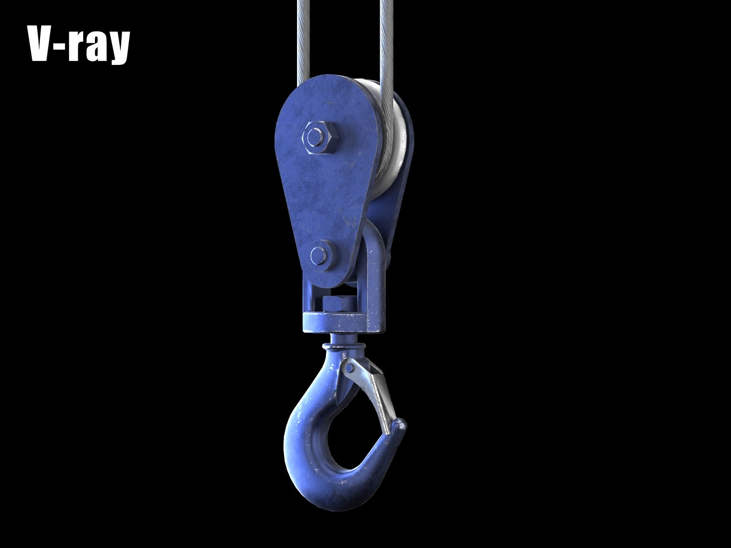 3D Crane hook model - TurboSquid 1812733