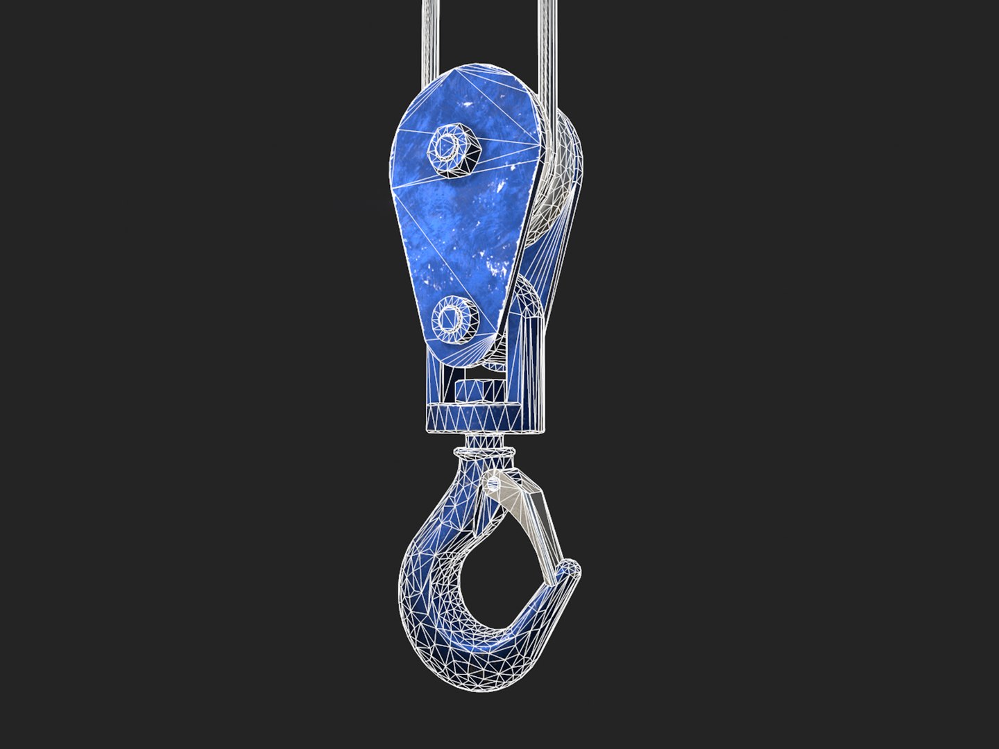 3D Crane Hook Model - TurboSquid 1812733