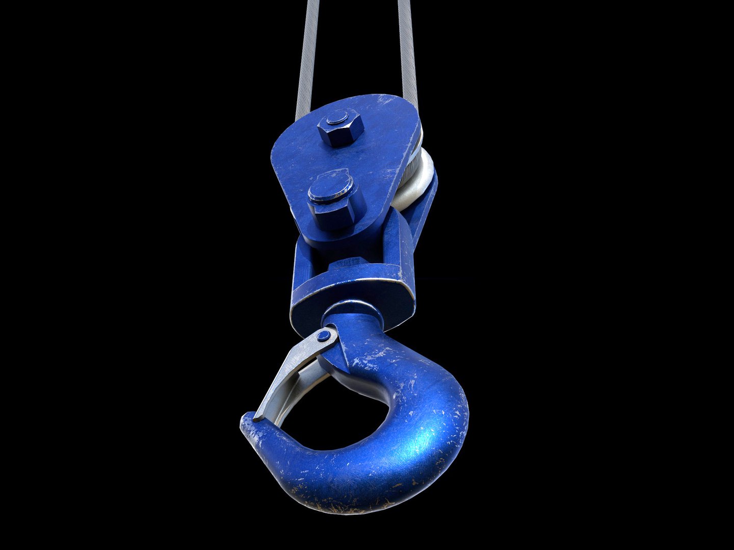 3D Crane Hook Model - TurboSquid 1812733