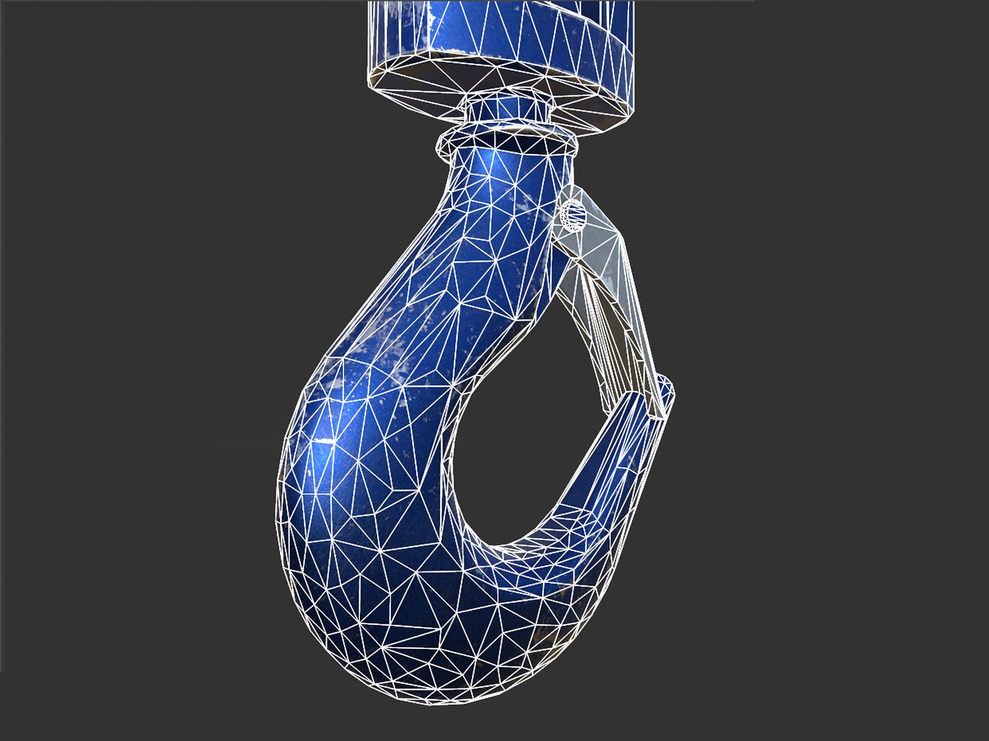 3D Crane Hook Model - TurboSquid 1812733