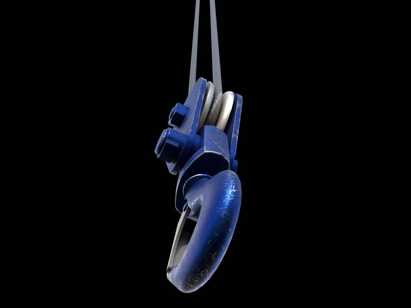 3D Crane Hook Model - TurboSquid 1812733