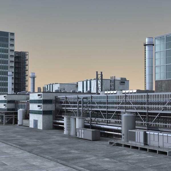 Factory 3D Models for Download | TurboSquid