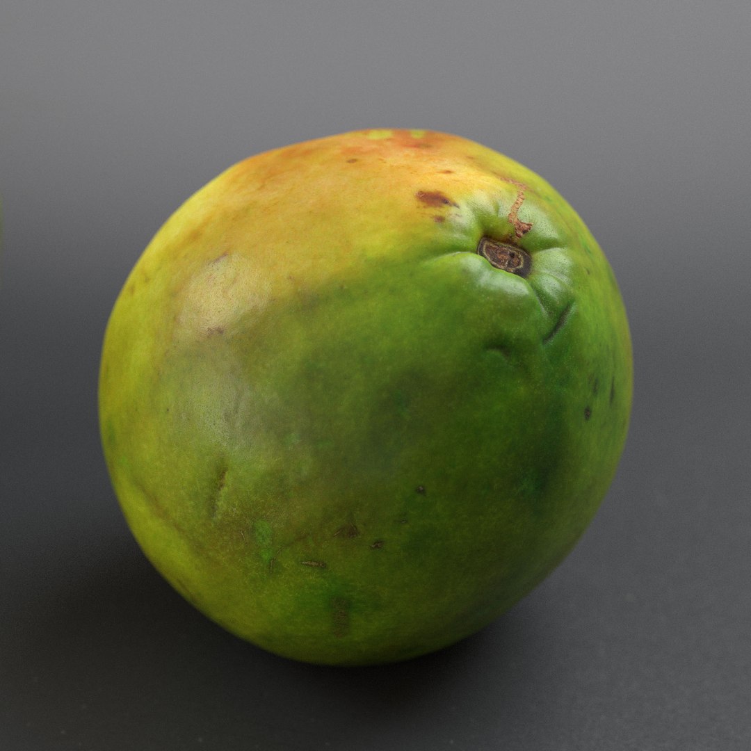 Guava Fruit 3D Model - TurboSquid 1289254