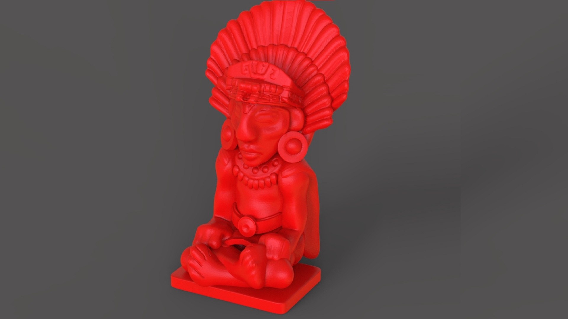Mayan Statue 3D model - TurboSquid 2016462