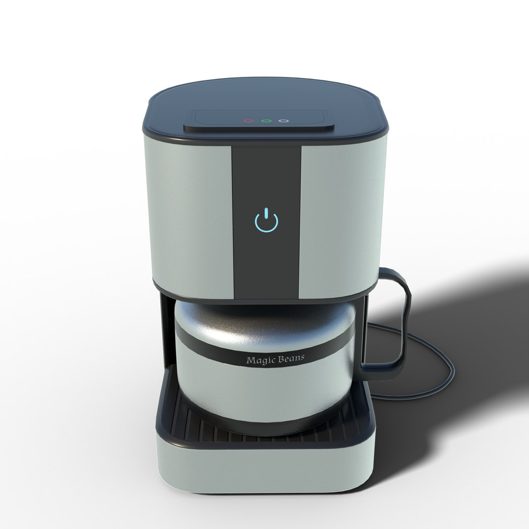 Coffee Machine And Maker 3D Model - TurboSquid 2077509