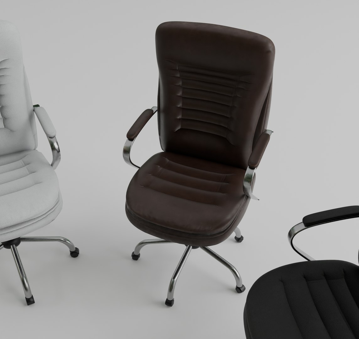 3D Model Office Chair Pack PBR 4k Low-poly - TurboSquid 2399203