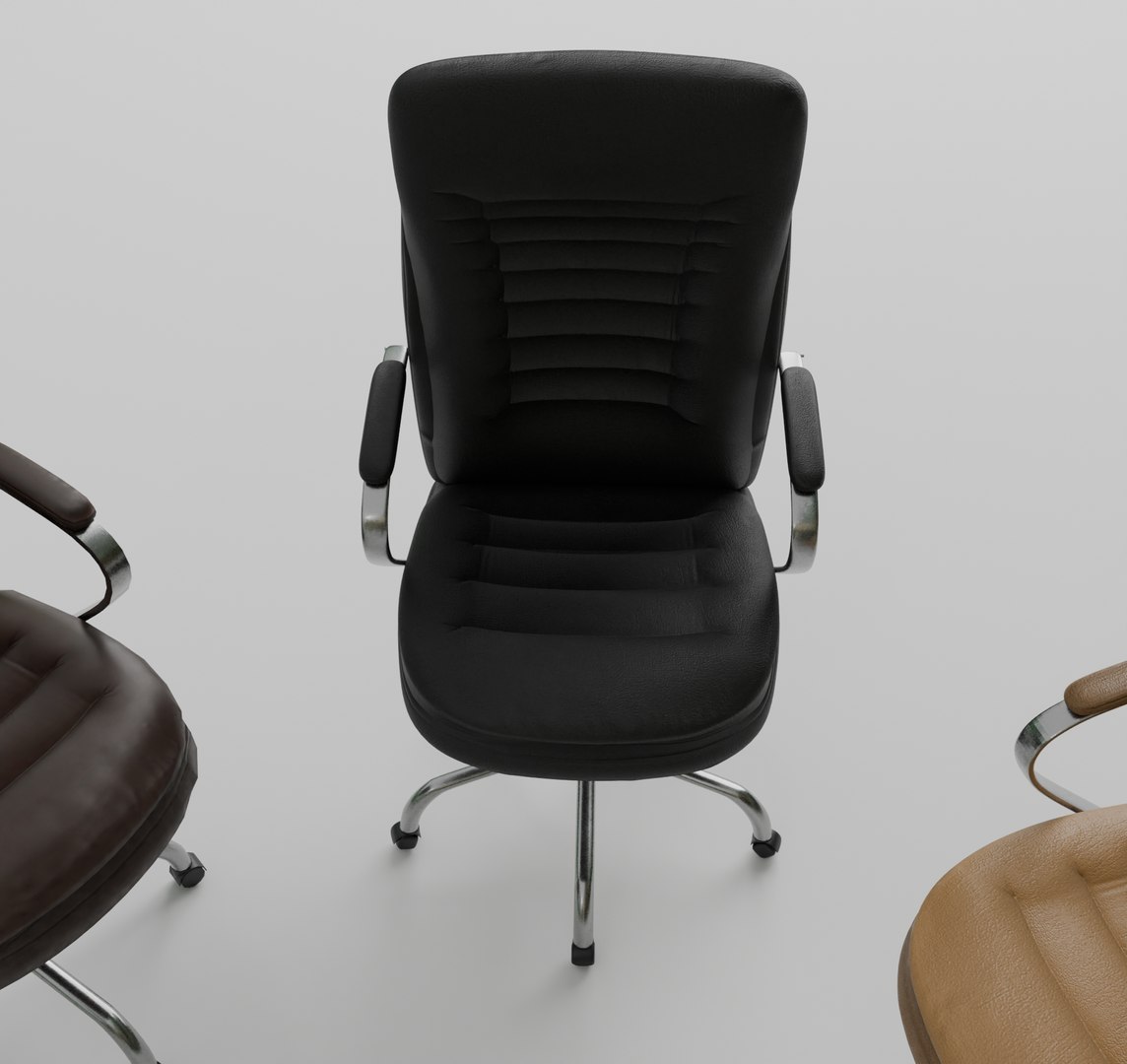 3D Model Office Chair Pack PBR 4k Low-poly - TurboSquid 2399203