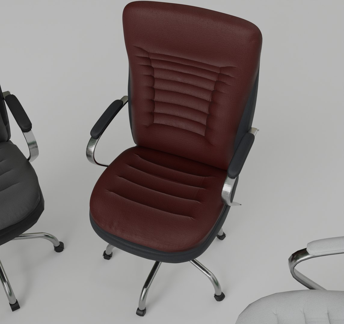 3D Model Office Chair Pack PBR 4k Low-poly - TurboSquid 2399203
