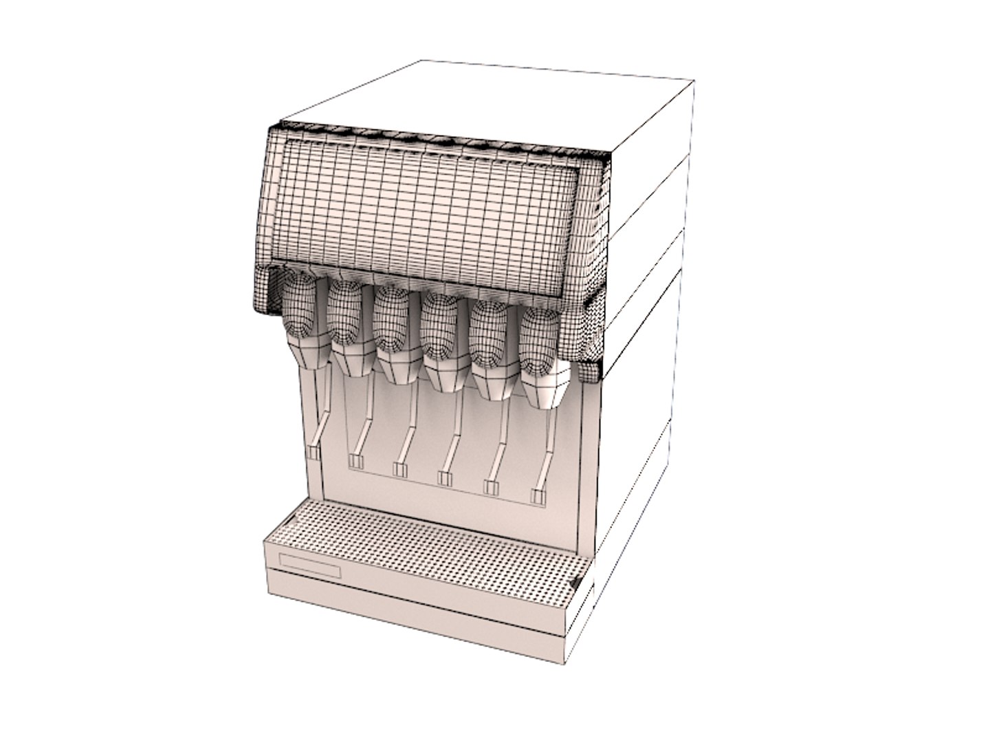 3d Soda Dispenser Carbonated Drinks