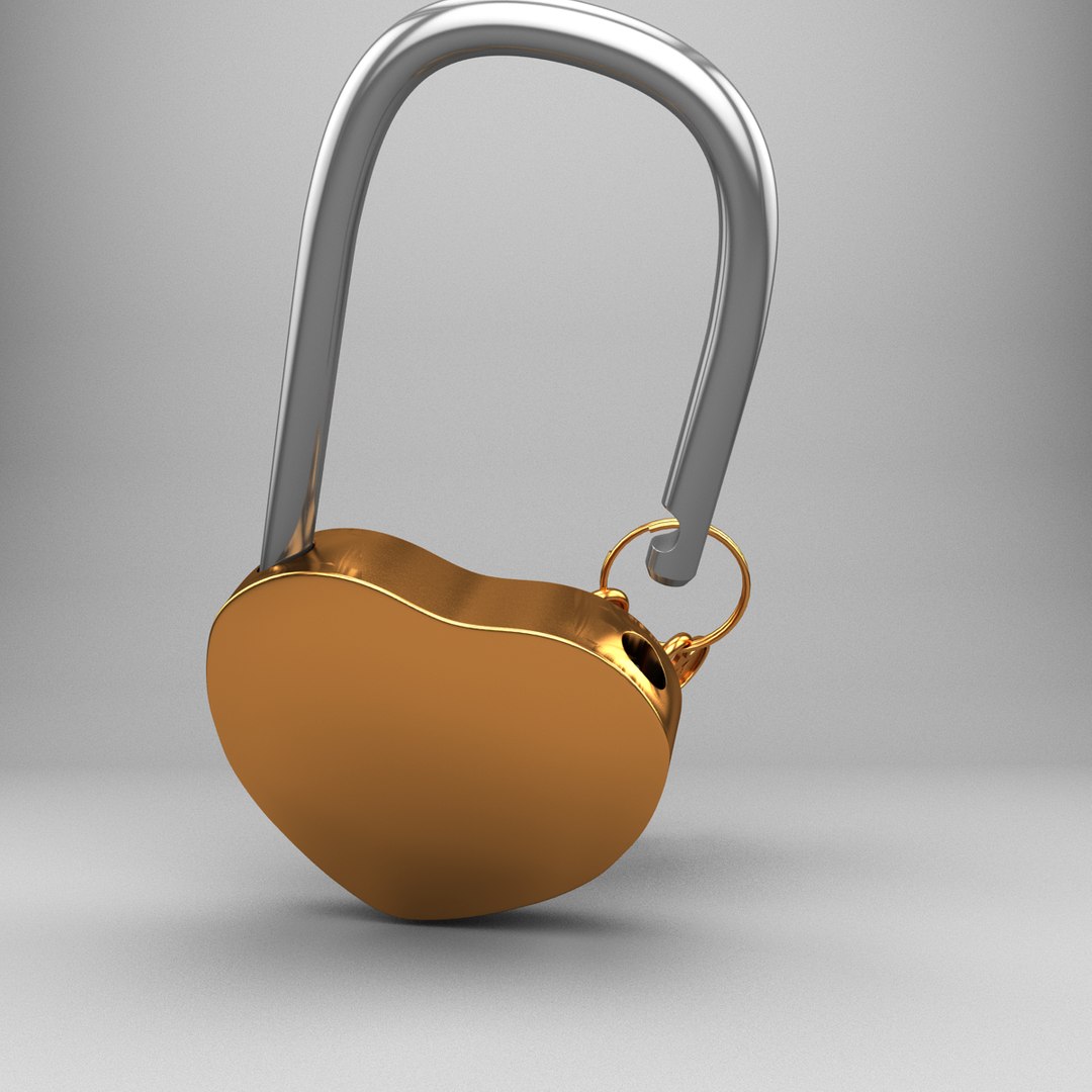 Realistic Golden Key 3D Model - TurboSquid 1171008