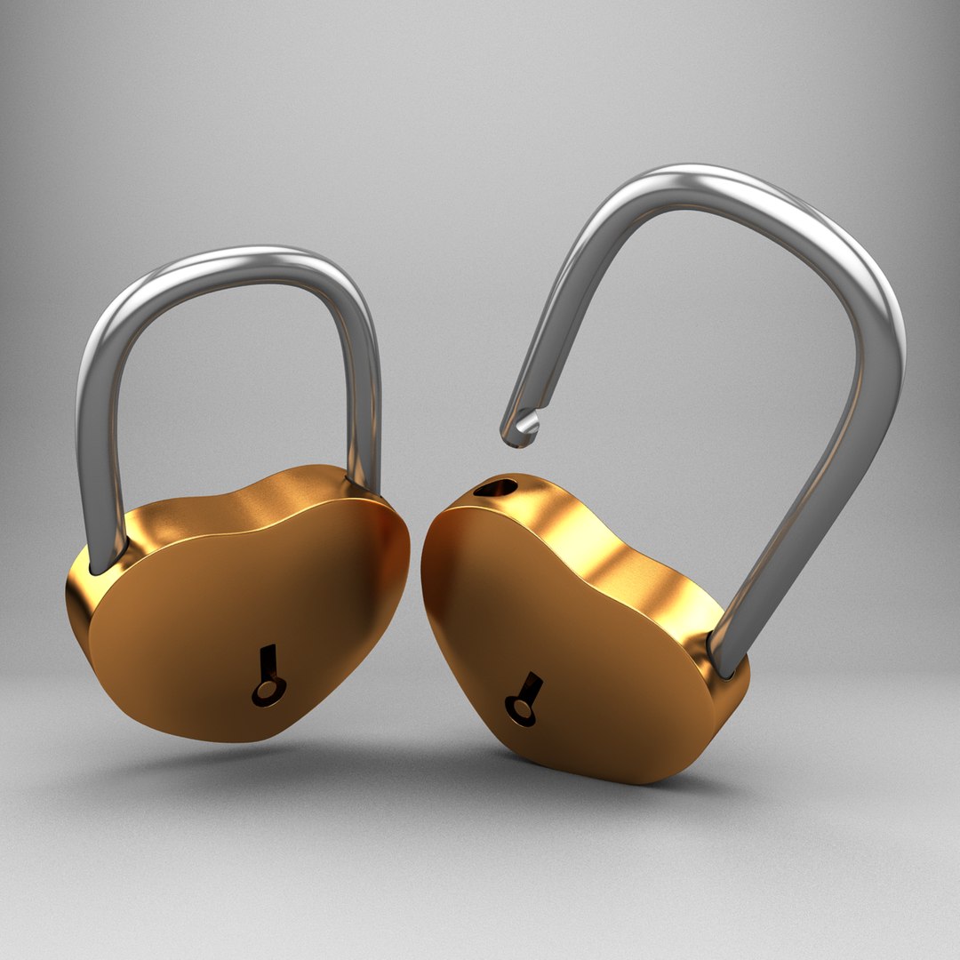 Realistic Golden Key 3D Model - TurboSquid 1171008