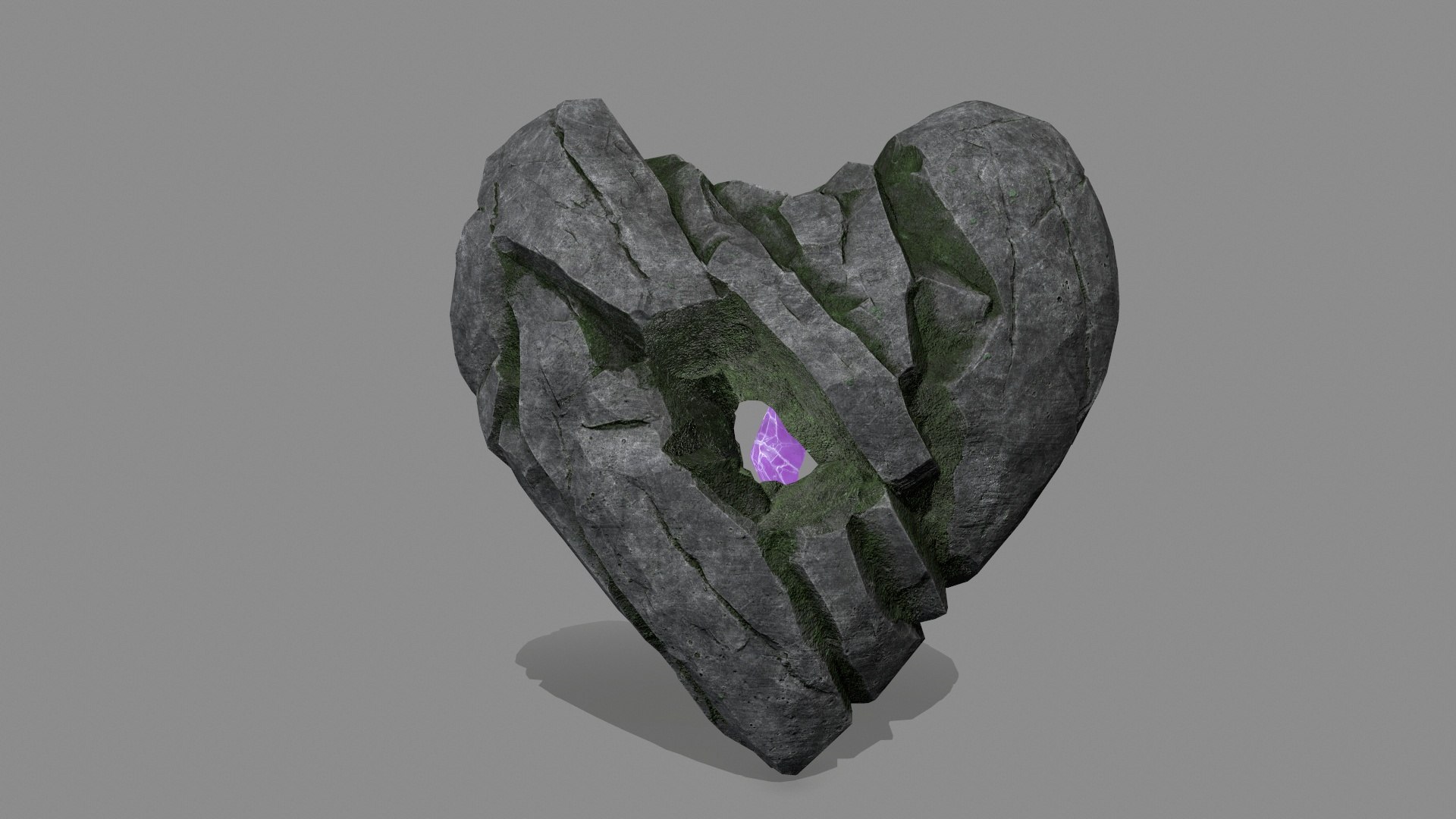 3D Broken Heart - TurboSquid 2106586