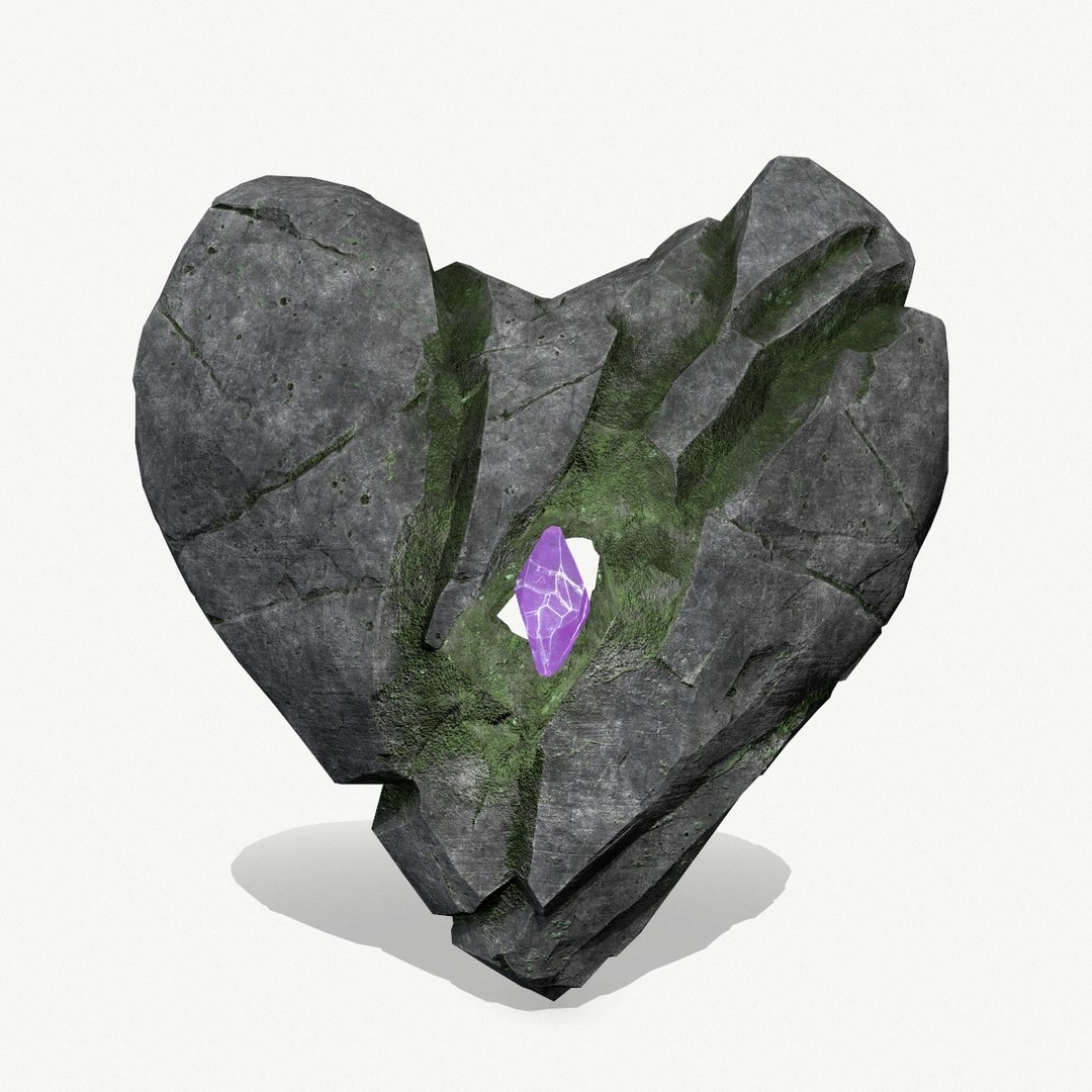 3D Broken Heart - TurboSquid 2106586