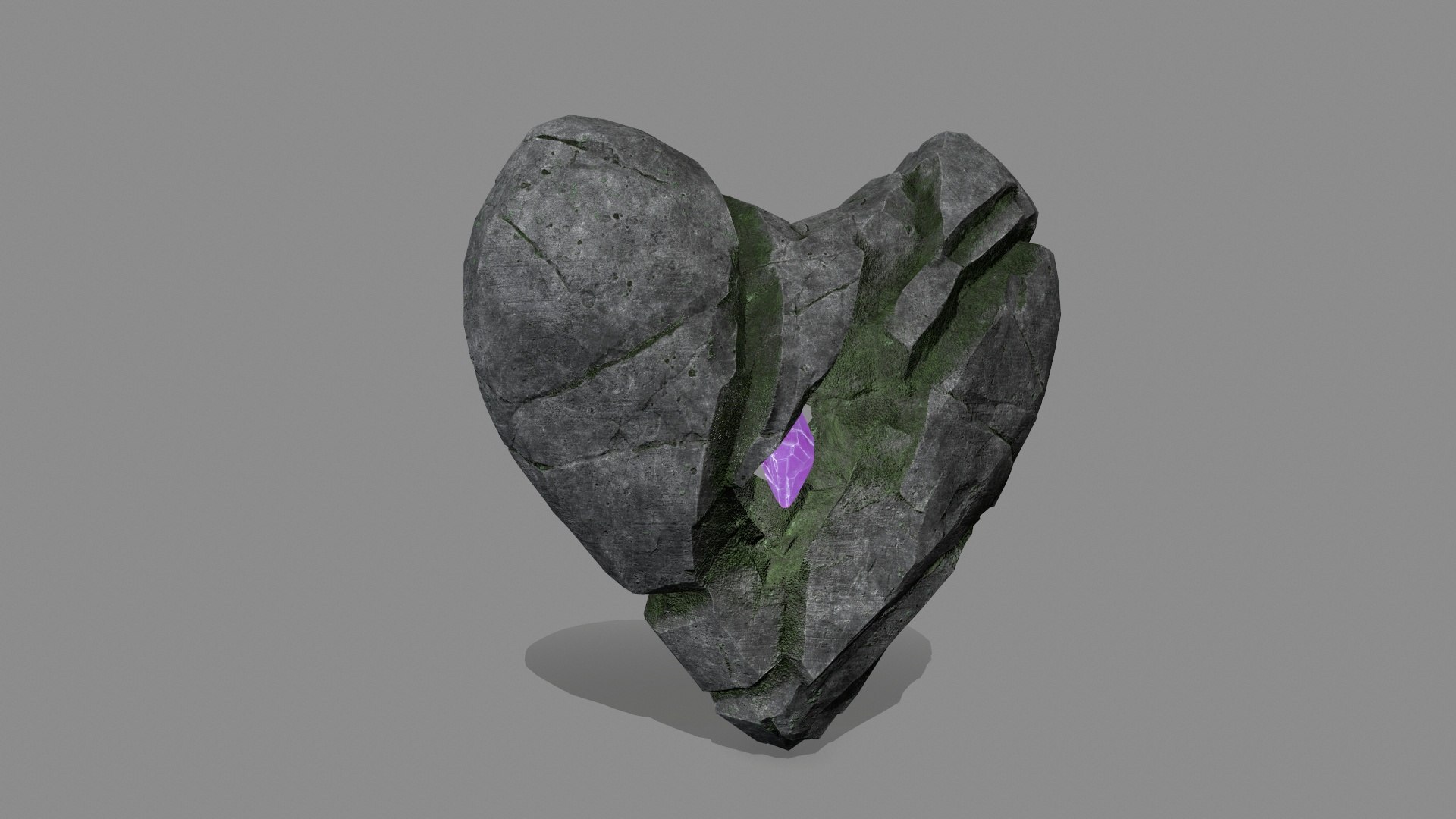 3D Broken Heart - TurboSquid 2106586