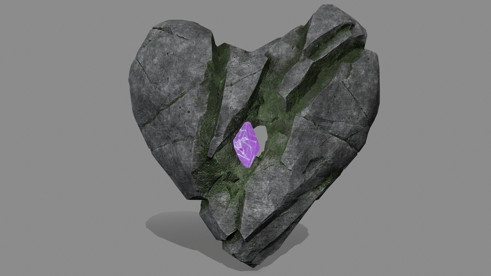 3D Broken Heart - TurboSquid 2106586
