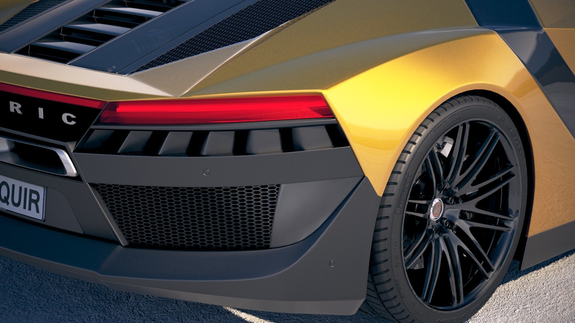 3D Generic Supercar 2018 - TurboSquid 1196690