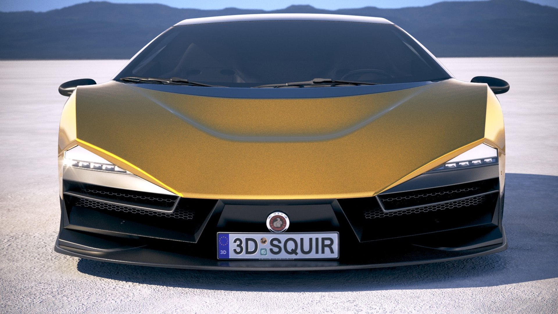 3D Generic Supercar 2018 - TurboSquid 1196690