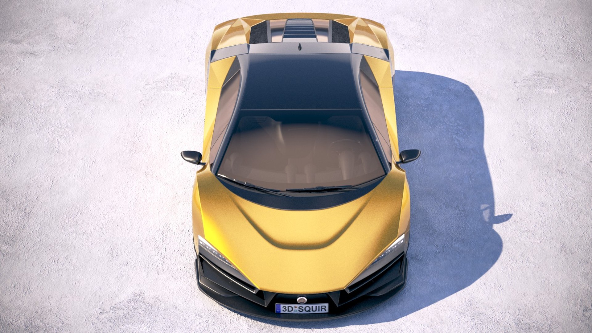 3D Generic Supercar 2018 - TurboSquid 1196690