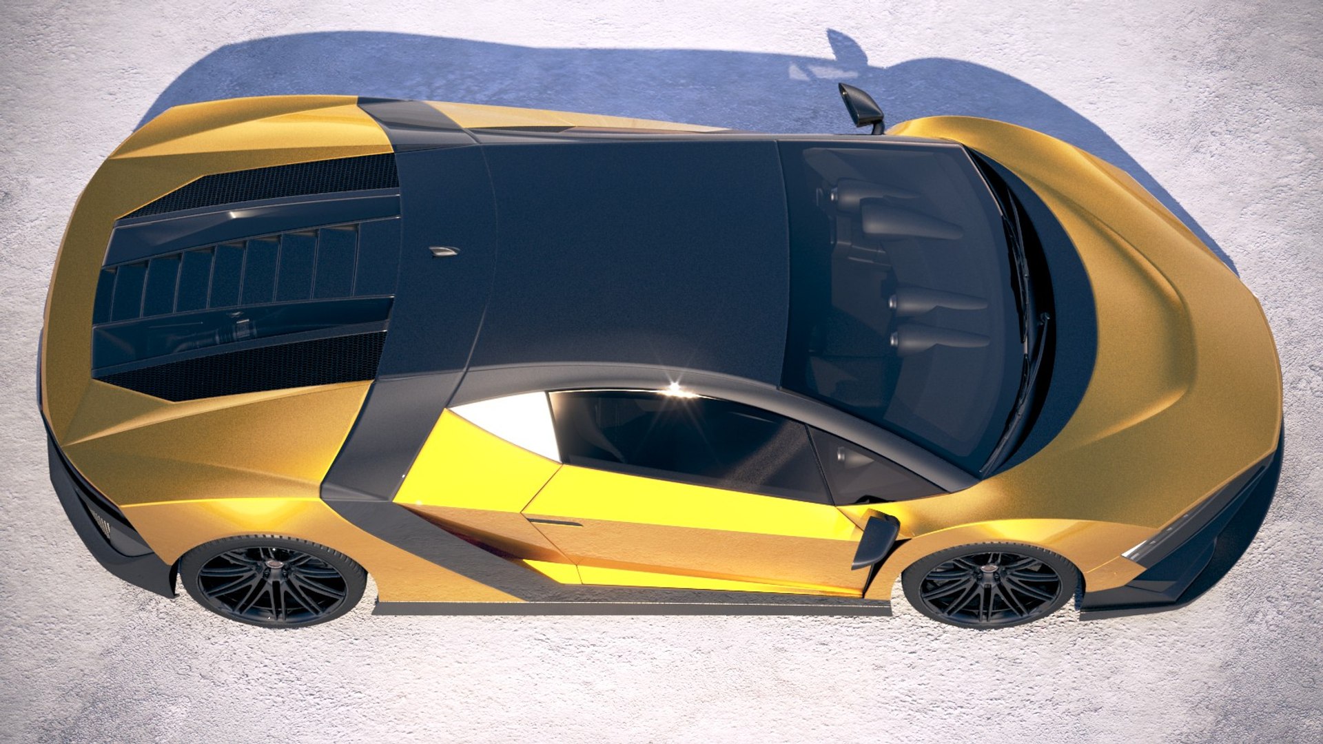 3D Generic Supercar 2018 - TurboSquid 1196690