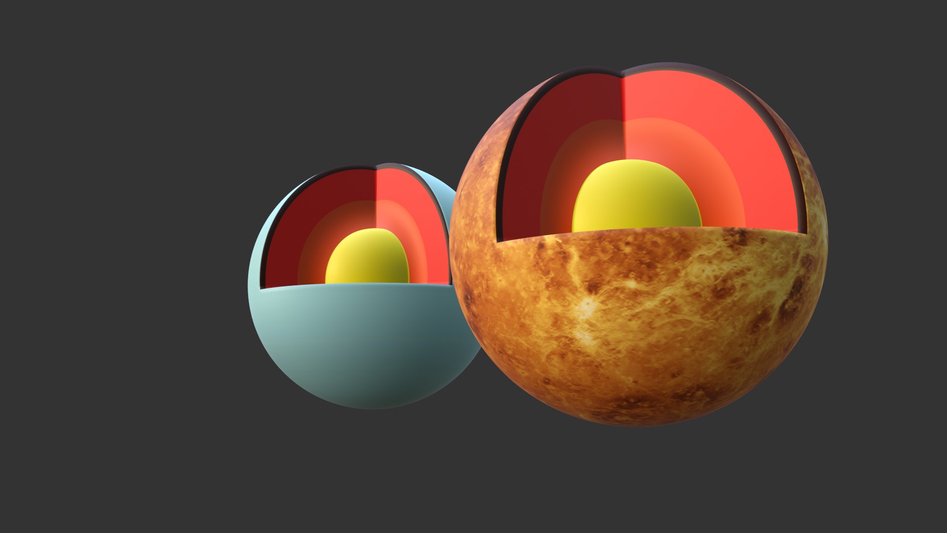 Uranus and venus 3D model - TurboSquid 2055832